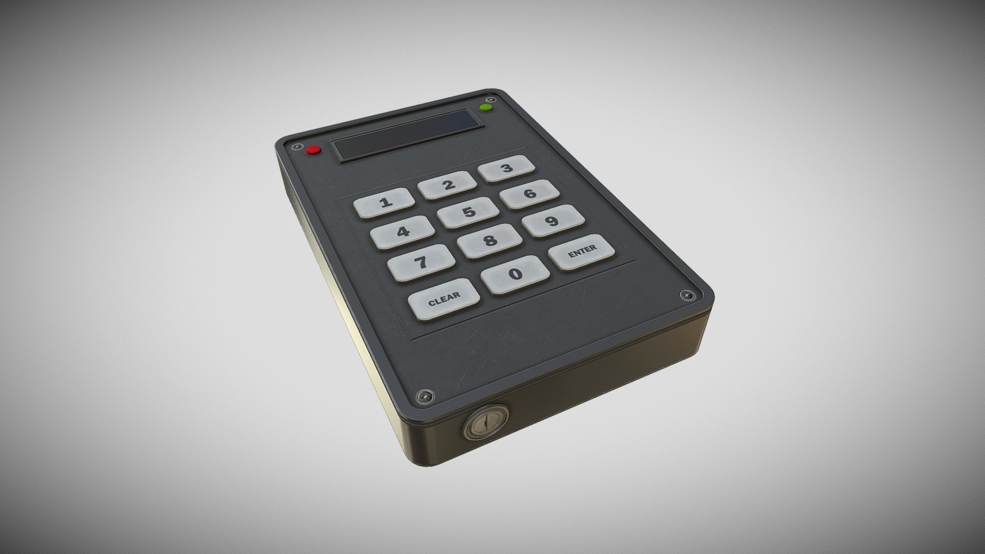 CodeLock - Buy Royalty Free 3D model by MW-Models [6dc9f96] - Sketchfab Store