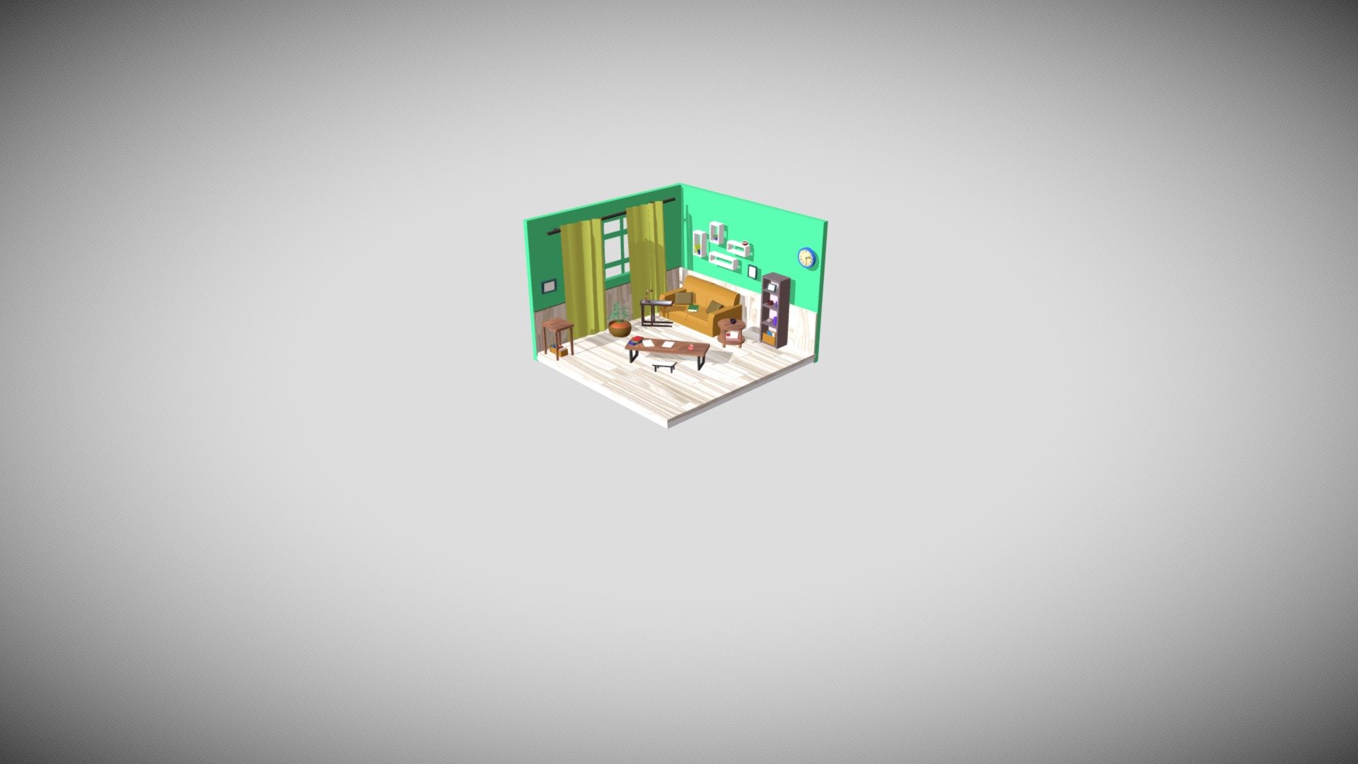 Room design - Download Free 3D model by SH Artzz (@hyperfront123t ...