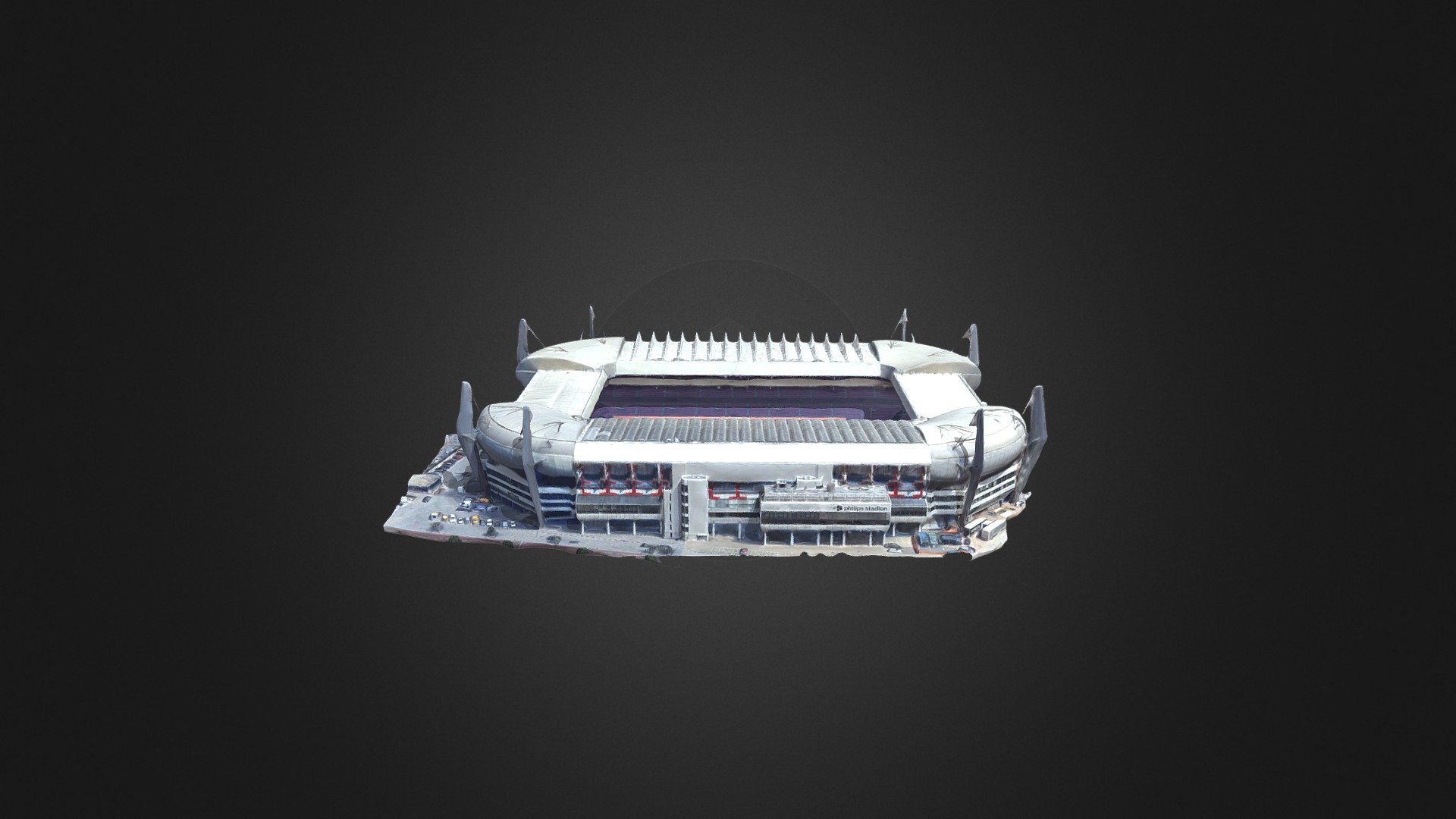 Phillips Stadion - 3D model by saarikorpi (@saarikor) [6dcb30e] - Sketchfab