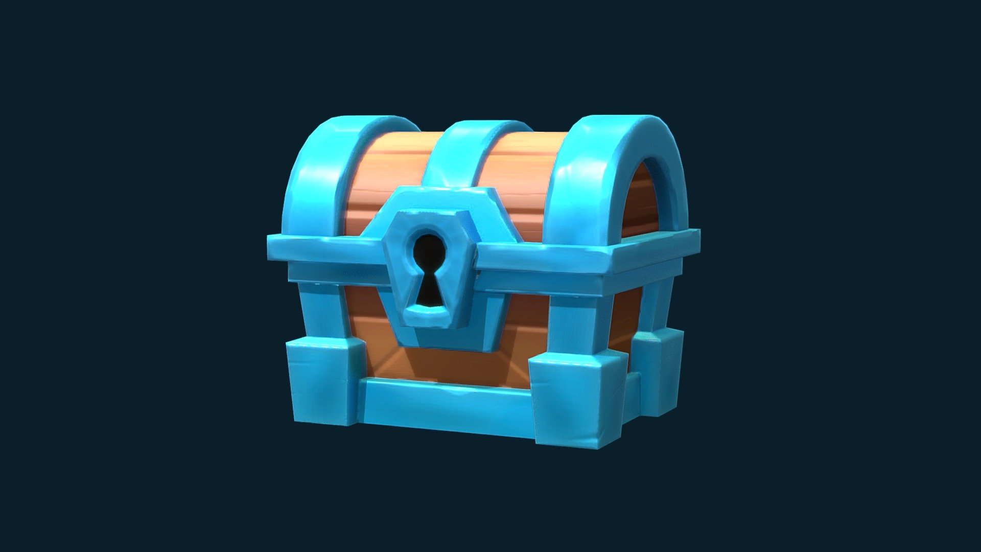Stylized Treasure Chest | FREE - Download Free 3D model by Sem (@Sem ...