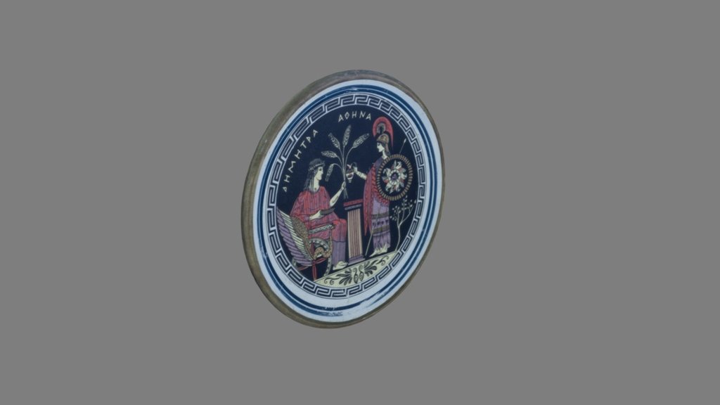 Piatto GRECO - 3D model by leone [6dce804] - Sketchfab