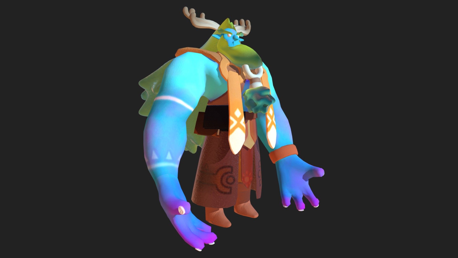 Stylized Creation - retake - 3D model by Carmen Lysakova (@flourtea ...