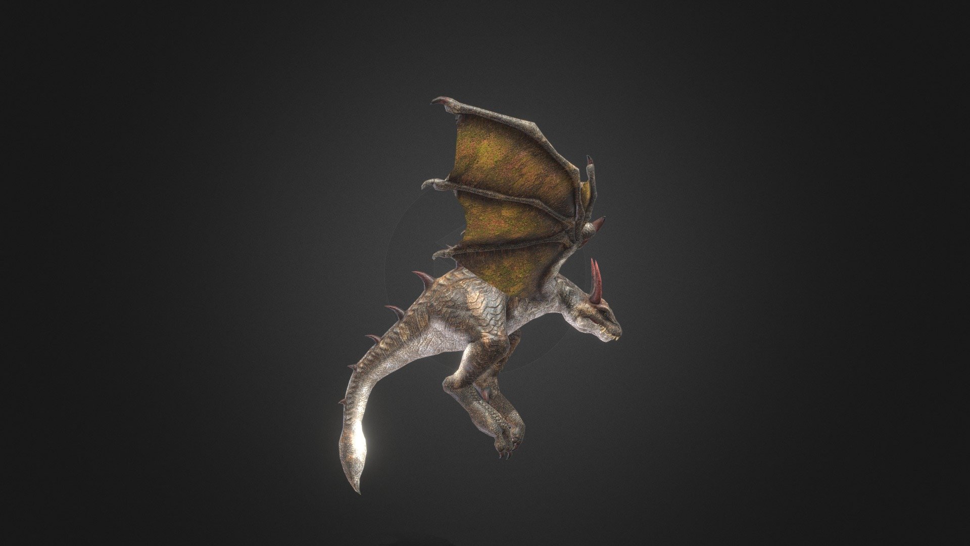 Fantasy Monster : LandWyvern - Buy Royalty Free 3D model by HATOGAME ...