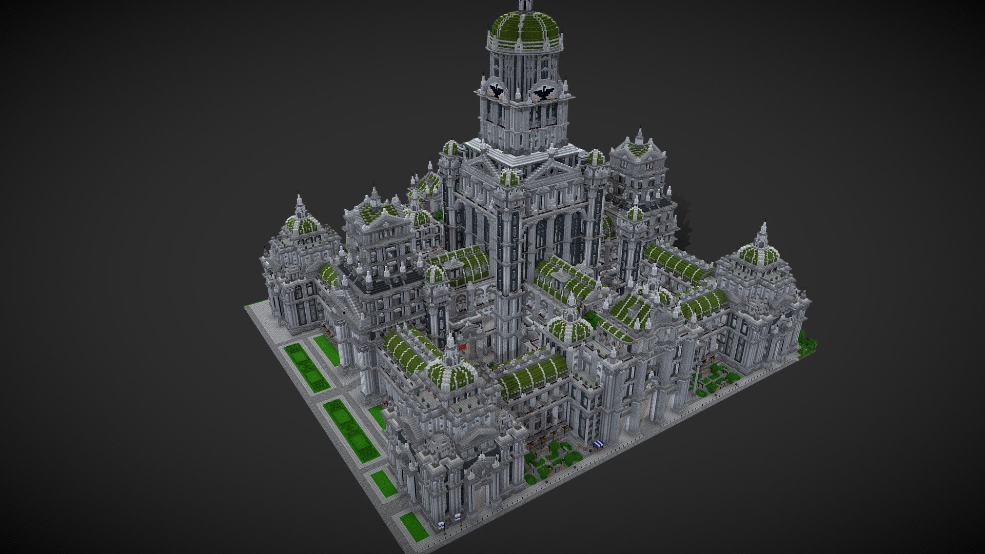 Imperial Building - Minecraft - Download Free 3D model by cubical.xyz ...