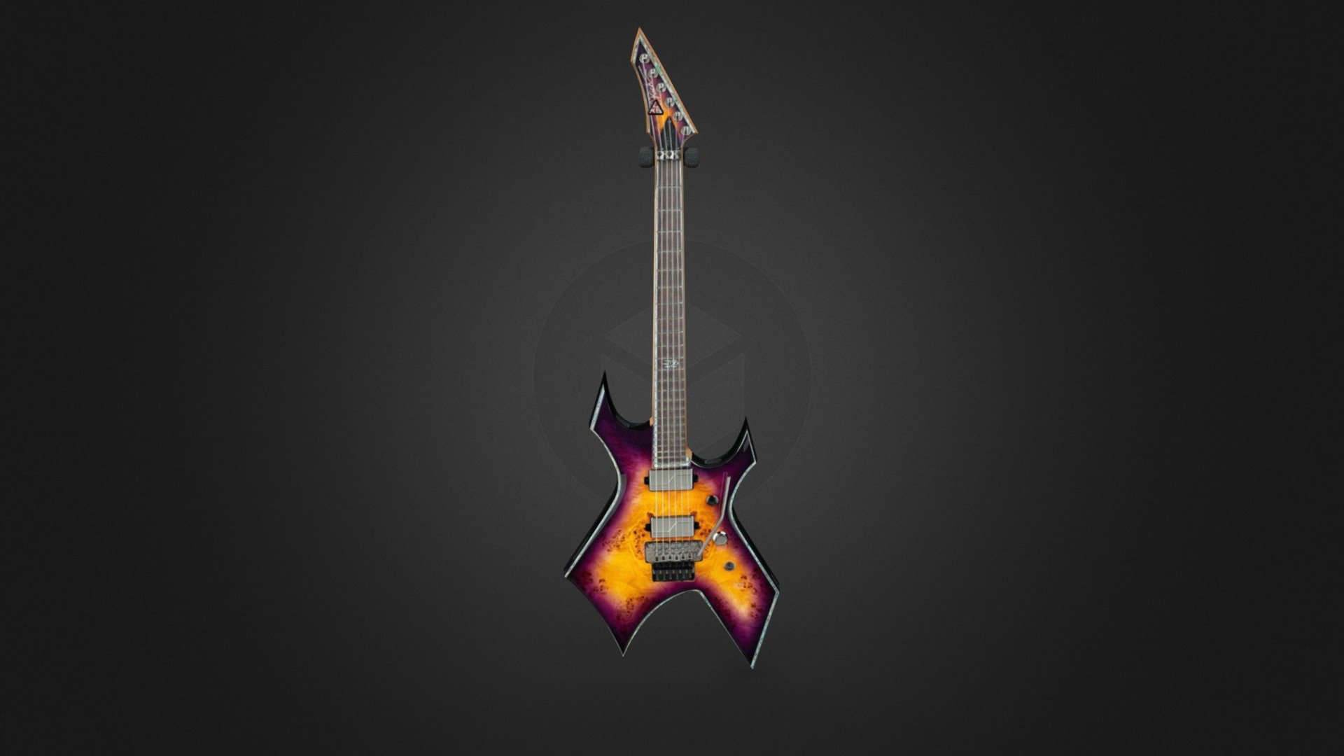 warlock-guitar lks - 3D model by LKSHash [6dd13d6] - Sketchfab
