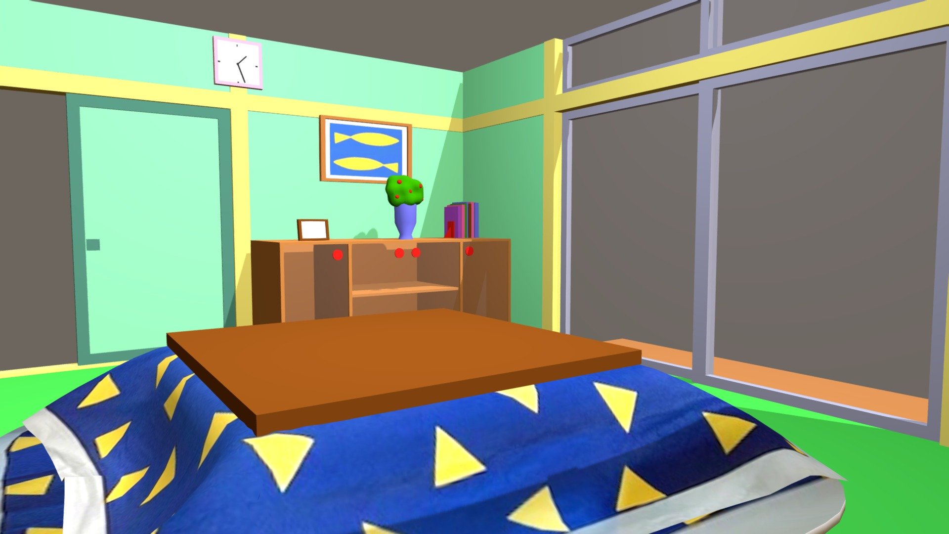 Crayon Shin-chan house living room - 3D model by sadraccoon03 [6dd394f ...