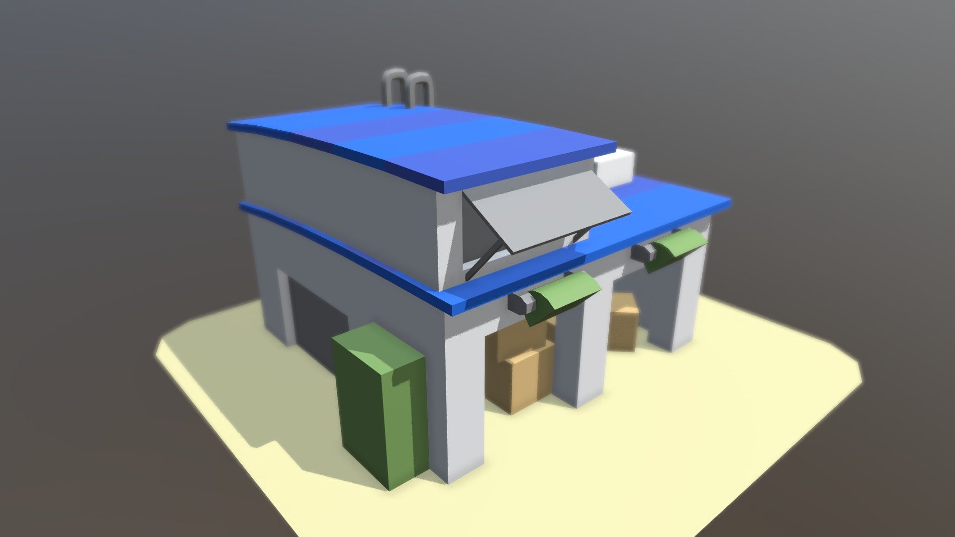 Warehouse 5 level - 3D model by vasilinka [6dd3acb] - Sketchfab