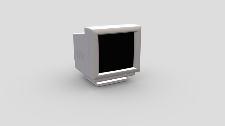 Crt-monitor 3D models - Sketchfab