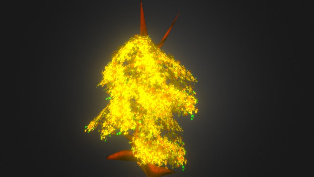 Low Poly Fall Tree Model - 3D model by Oscar the Lefty (@exarch ...