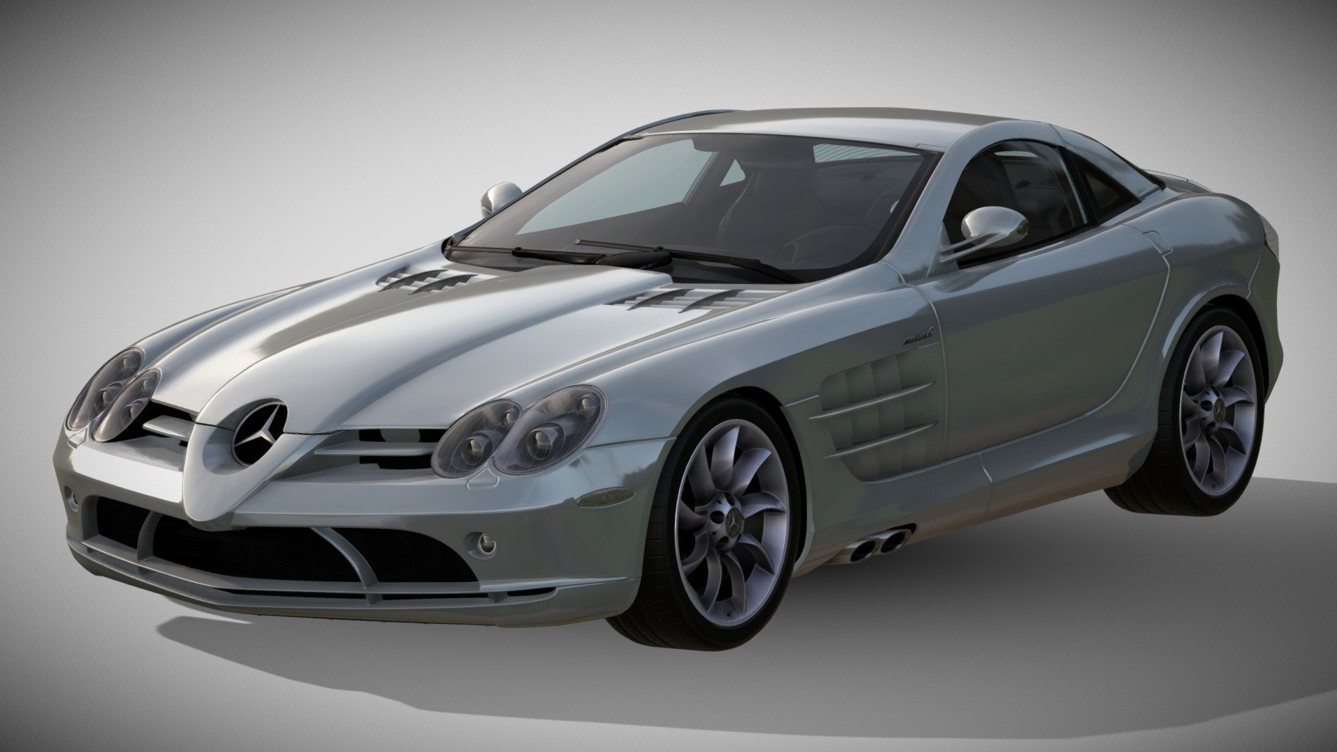 2004 Mercedes-Benz SLR McLaren - Download Free 3D model by Ddiaz Design ...