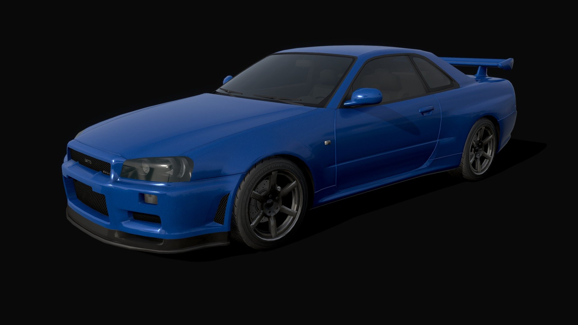 JDM Sport '99 - Low Poly model - Download Free 3D model by Daniel ...