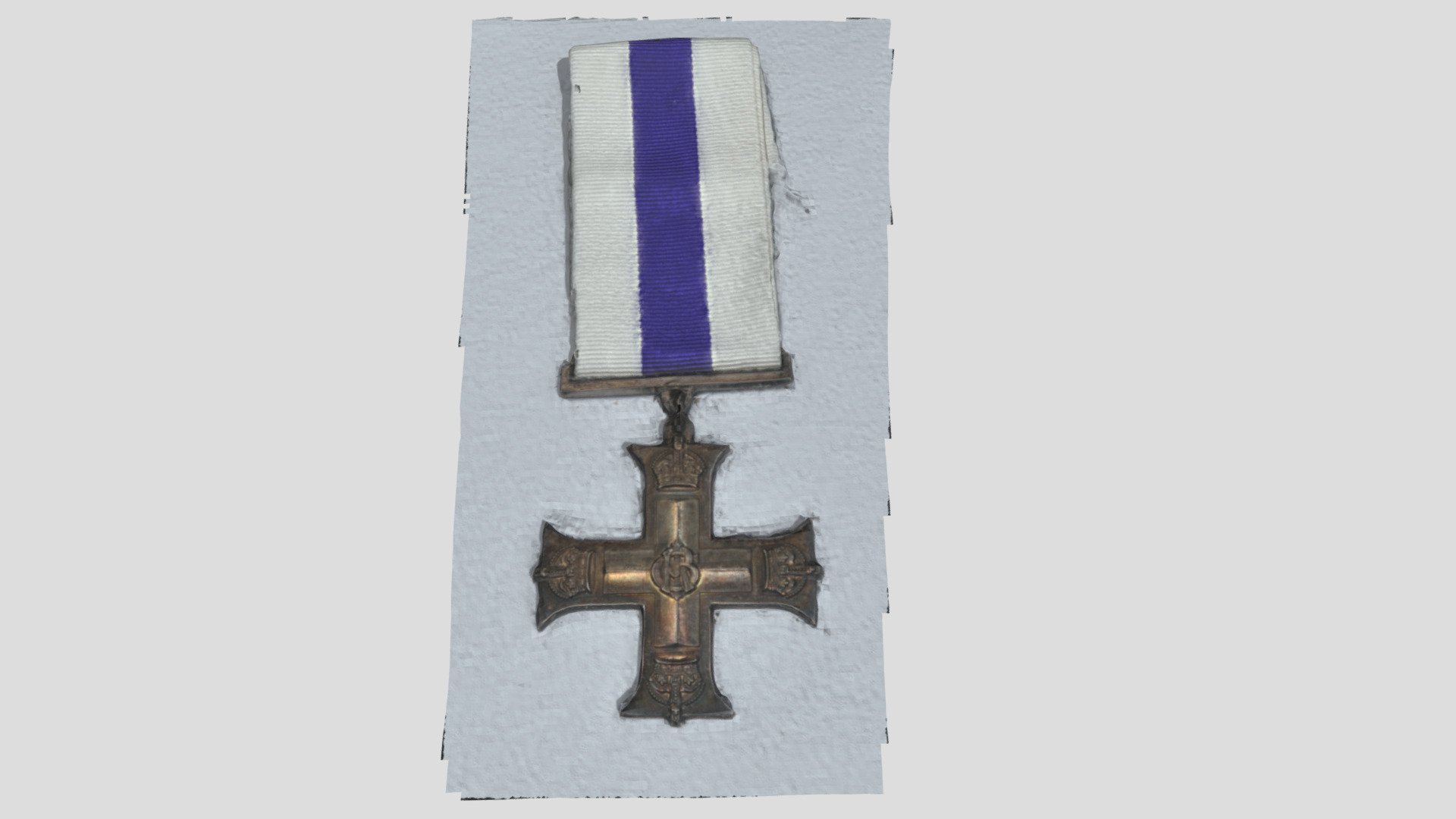 Medal: Military Cross (MC) - Front - Download Free 3D model by ...