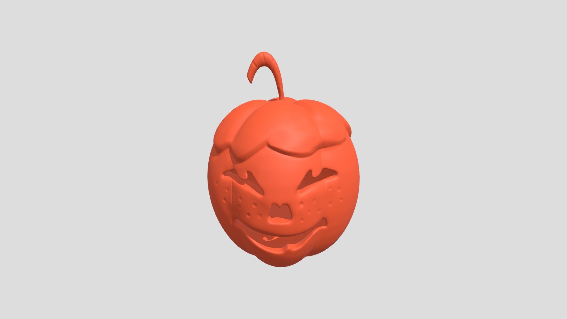 Halloween Tree Pumpkin V2.0 - 3D model by andrewddair [6dd5068] - Sketchfab