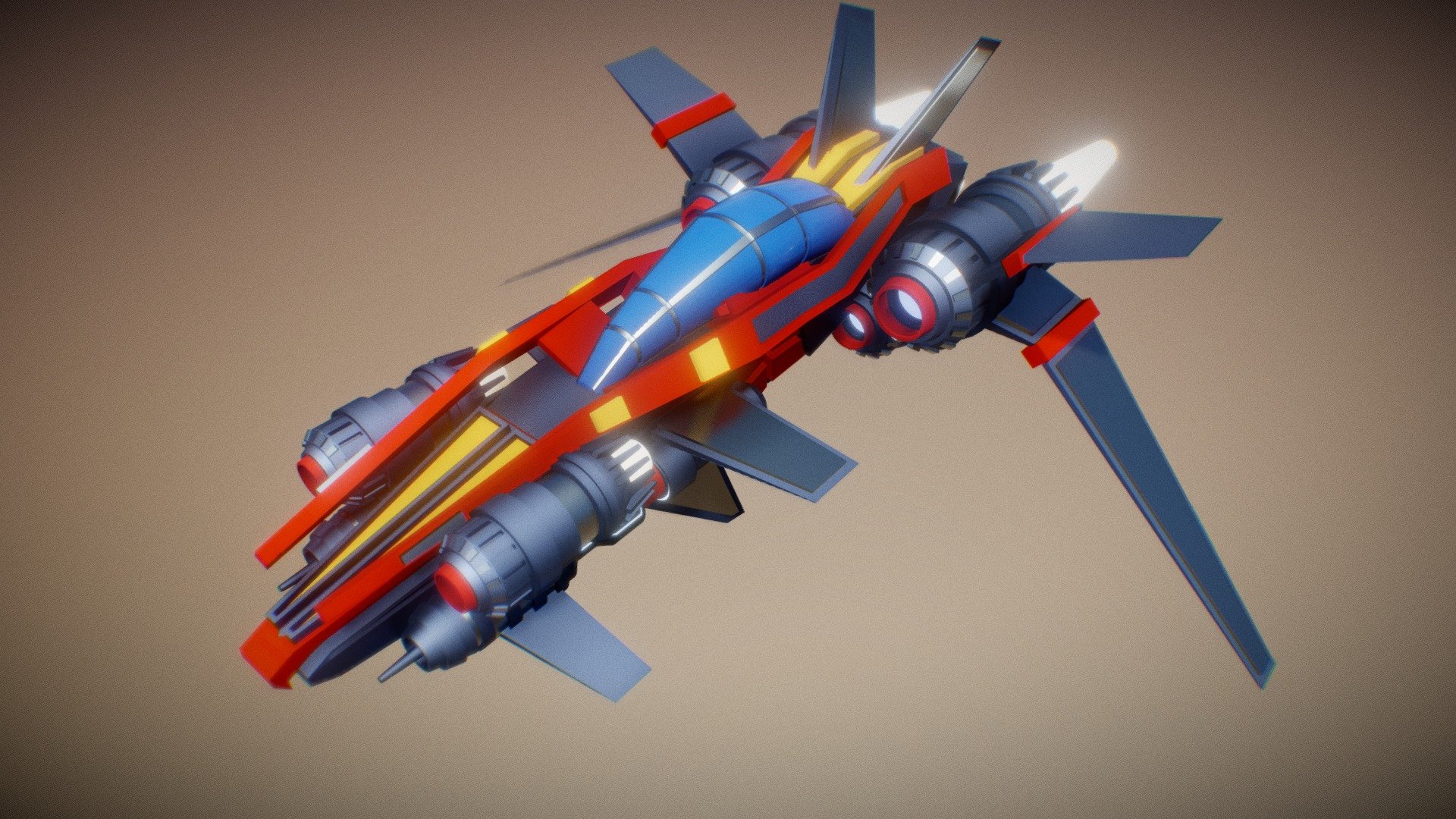 STARGUN - 3D model by PiktronLabs [6dd8eec] - Sketchfab