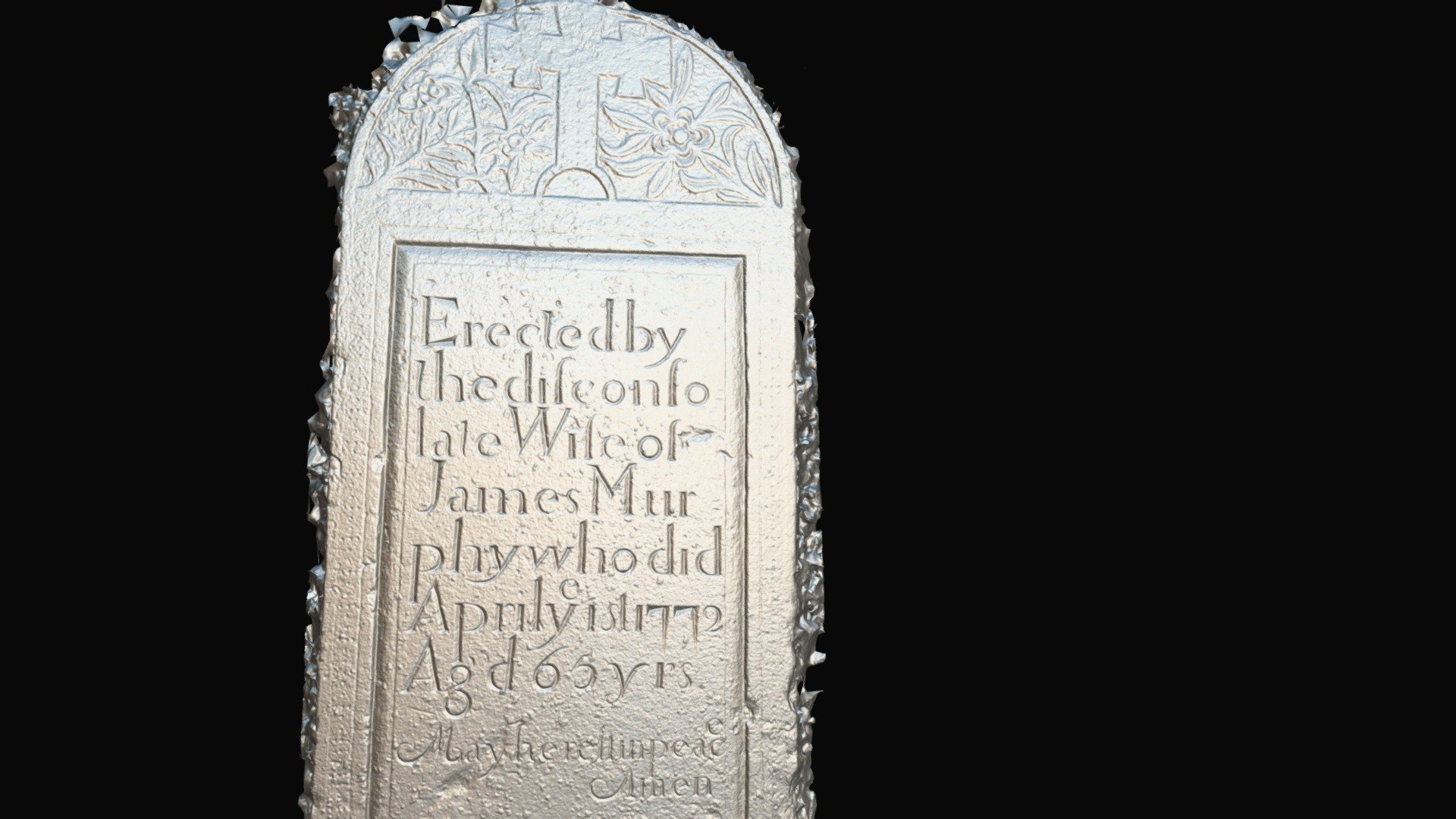 James Murphy Headstone (OKBN0026) - Download Free 3D model by ...