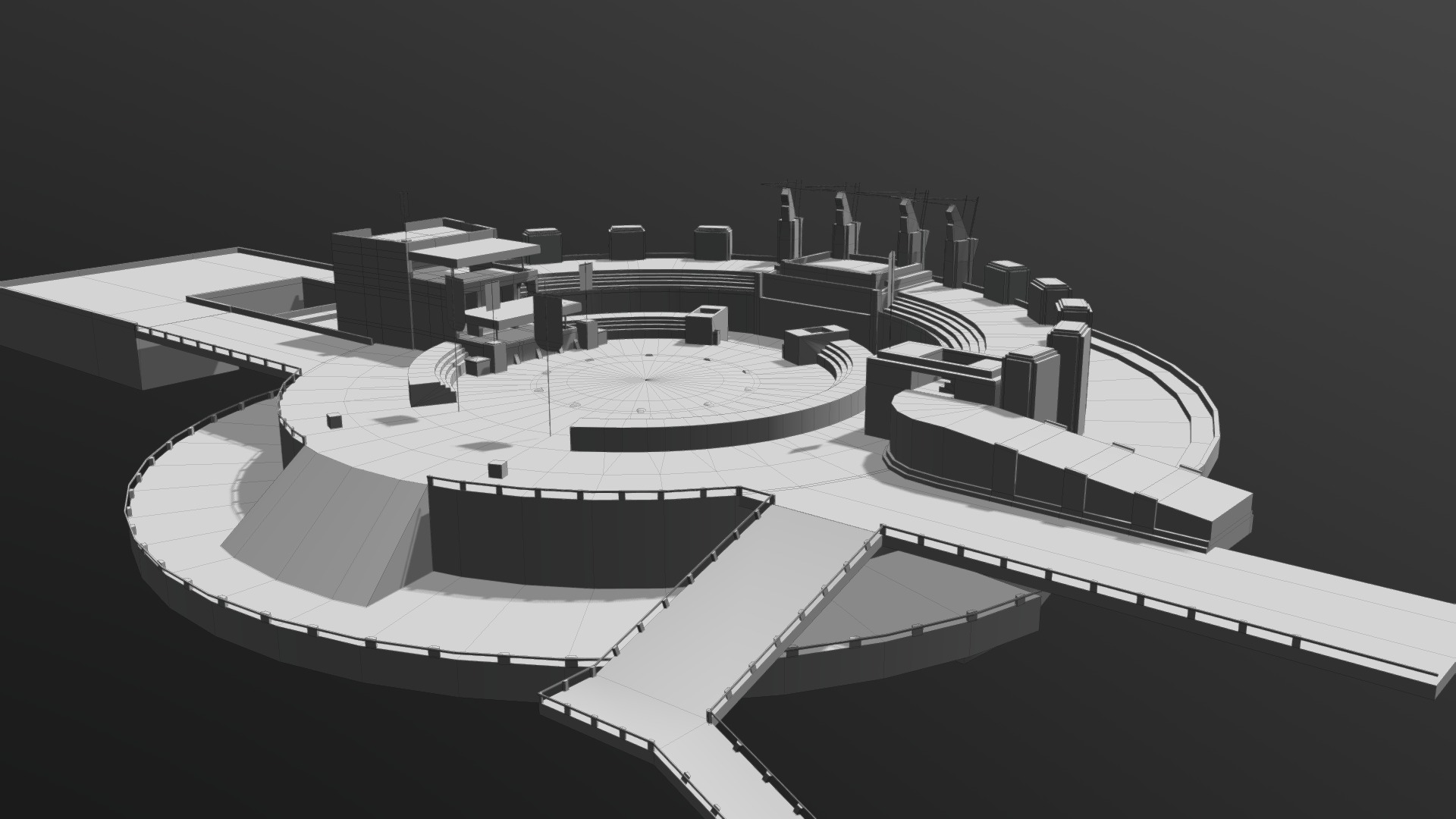 Arena - 3D model by UnfoldedDeep [6dd9895] - Sketchfab