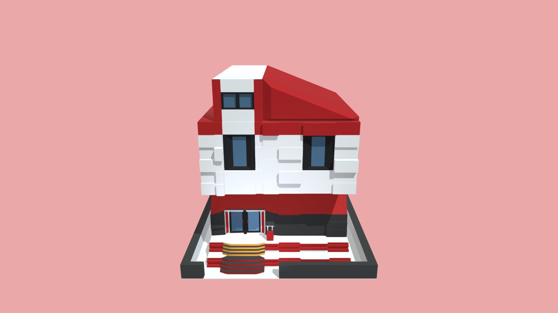 Gundamhouse - 3D model by Pong.Tangprasertwut [6dda96b] - Sketchfab