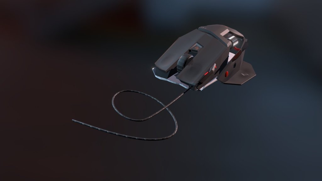 R.A.T Gaming Mouse - 3D model by jamie_catharsis [6ddc68f] - Sketchfab