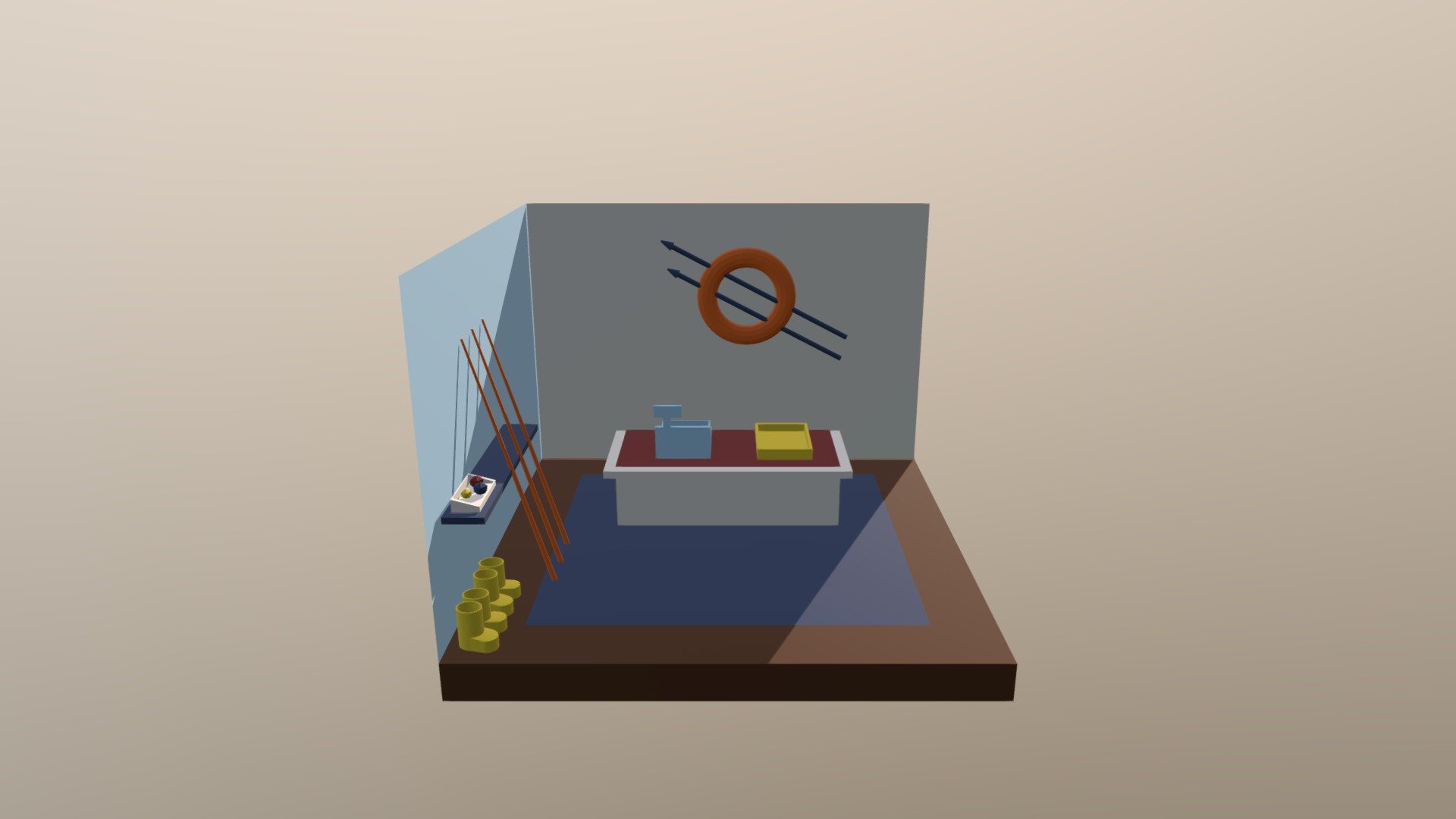 Basic Fish Shop - 3D model by smollpatapons [6dddd07] - Sketchfab