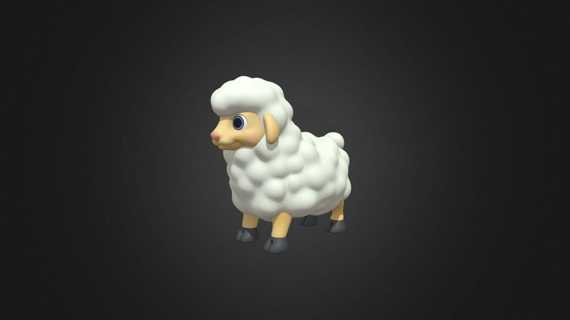 Asset - Cartoons - Animal - Sheep Rigged - Buy Royalty Free 3D model by ...
