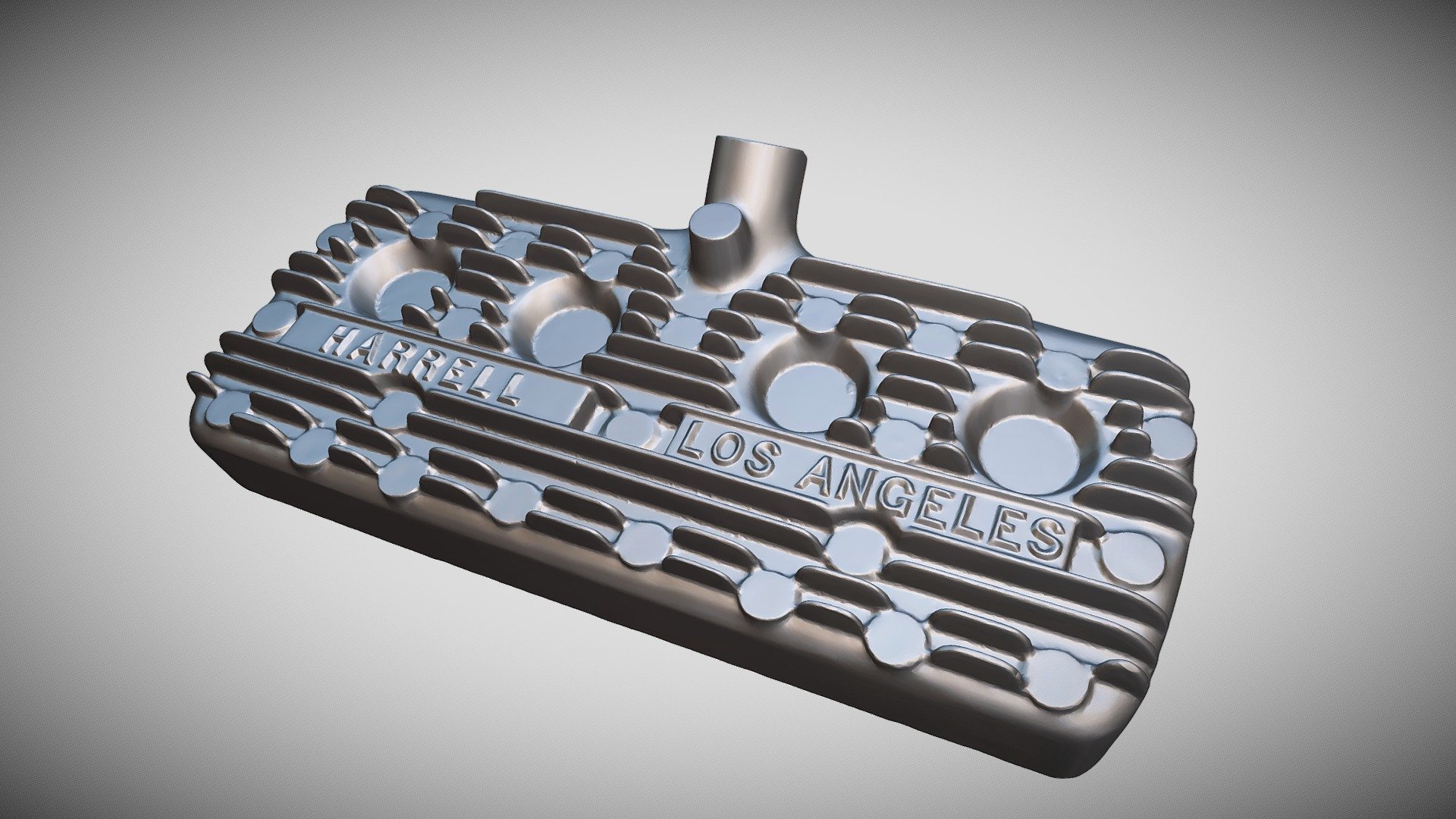 Harrel cylinder head sharp - 3D model by Hawthorne High-School of ...