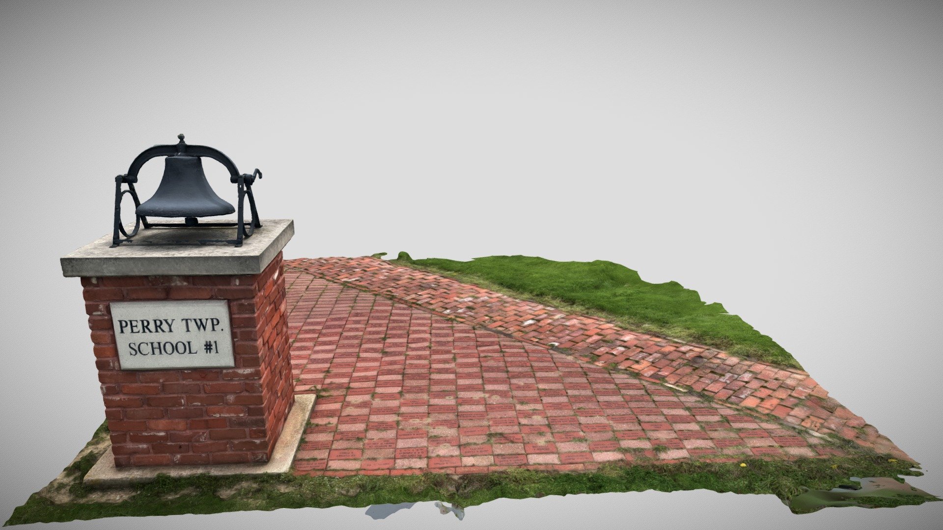 Howard School Bell - 3D model by IU3D [6ddff5d] - Sketchfab