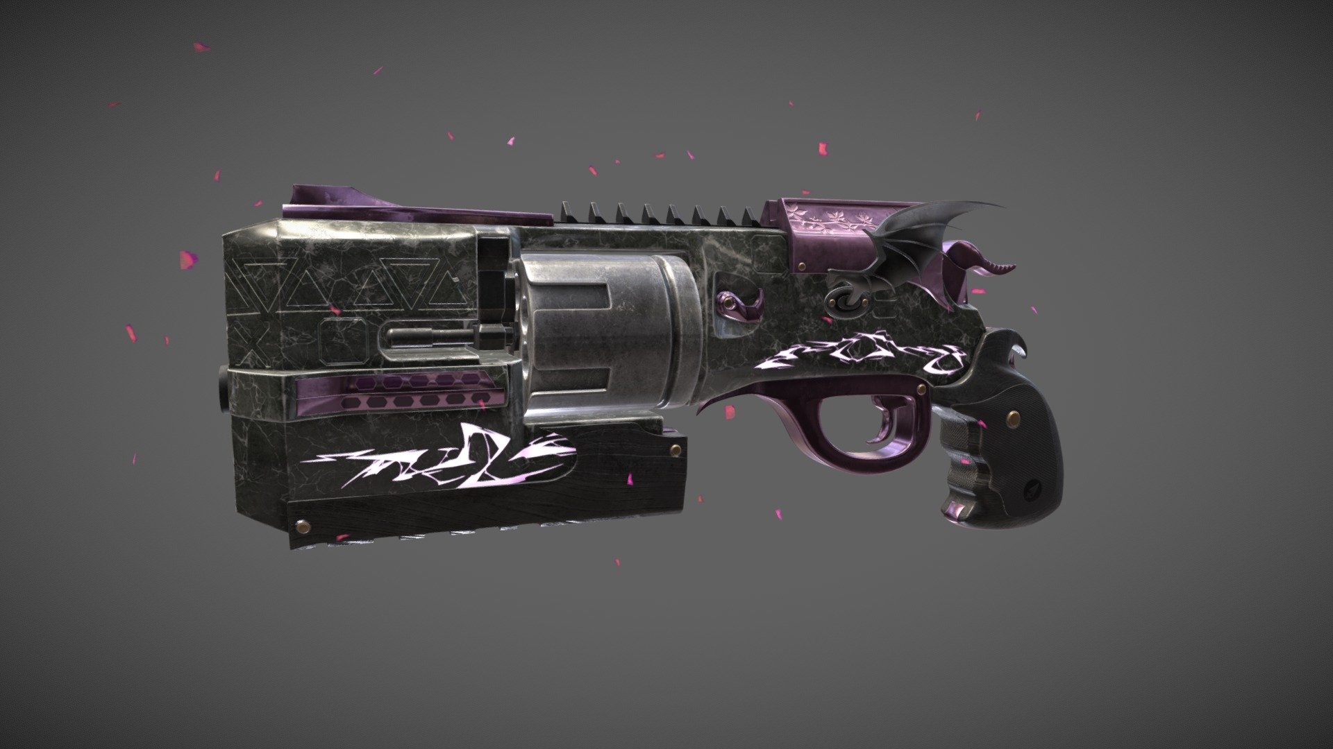 Vice Revolver - 3D model by dylanlinyan [6de0f16] - Sketchfab