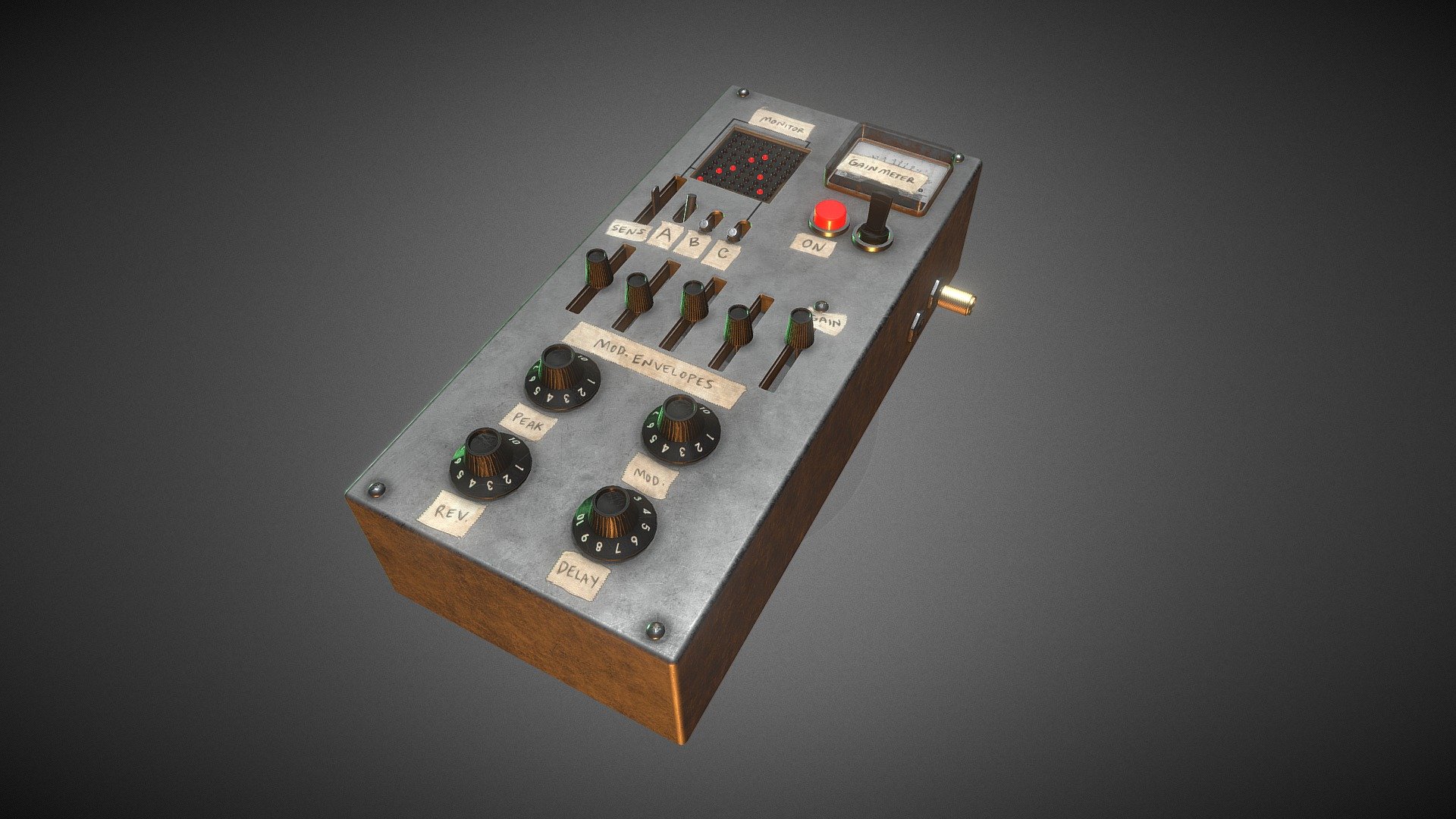 Sound Mixer - 3D model by animatezach [6de120e] - Sketchfab