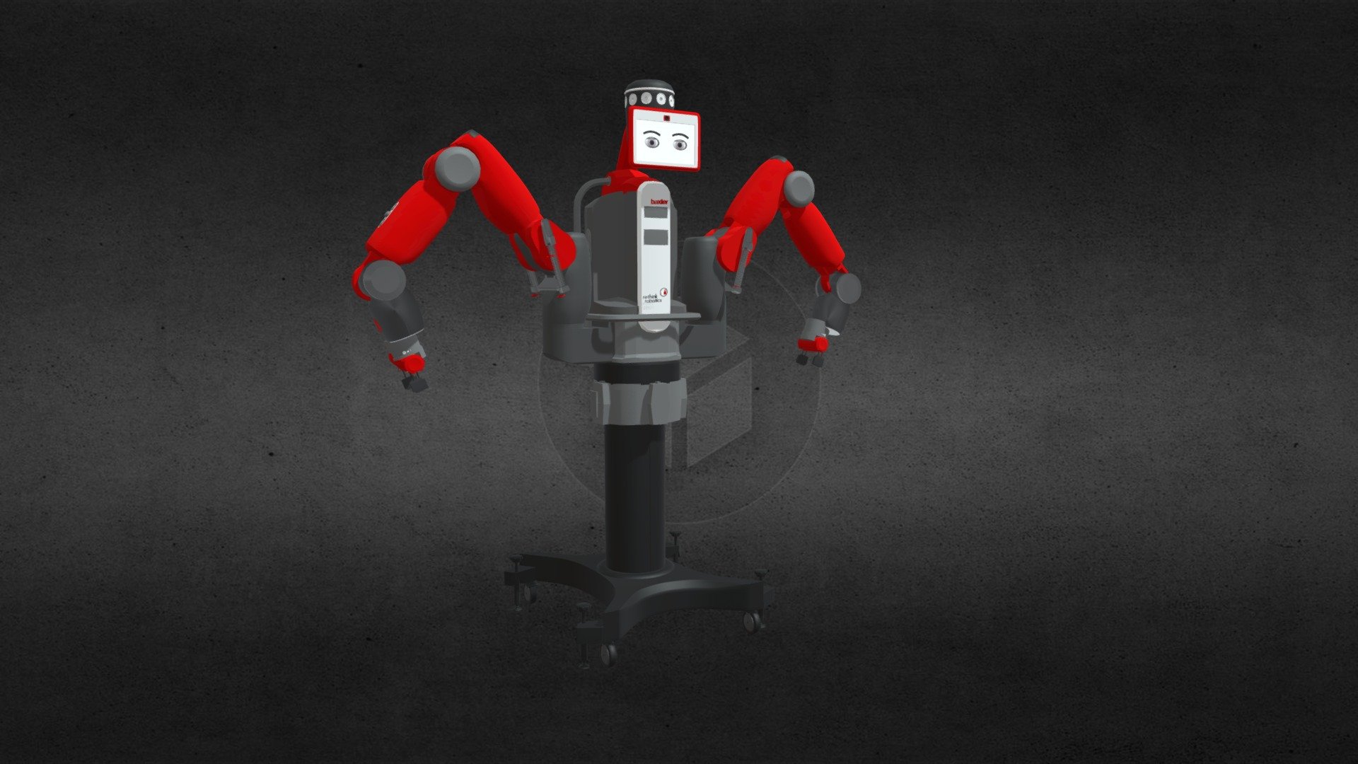 Industrial Baxter Robot - 3D model by nuralam018 [6de377e] - Sketchfab