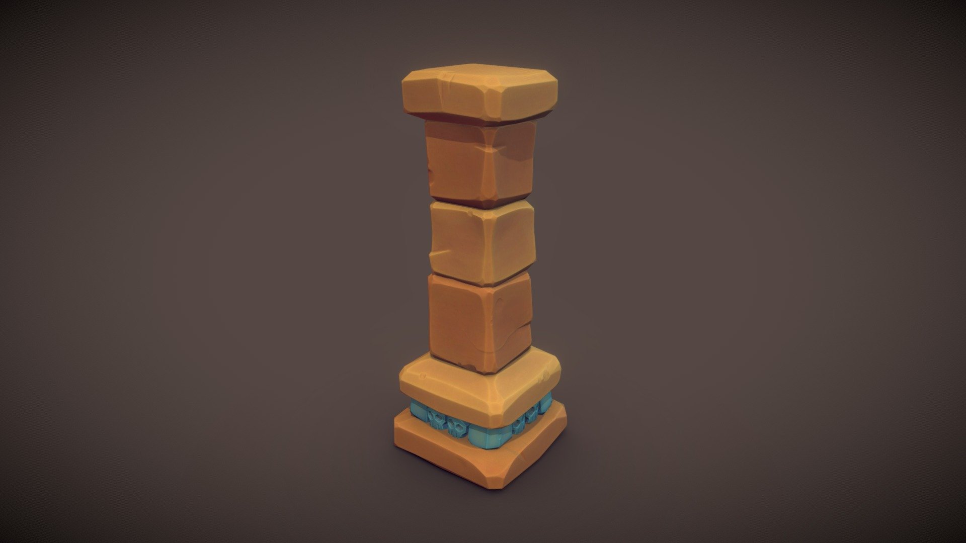 PBR Pillar Test - 3D model by BitGem [6de403b] - Sketchfab