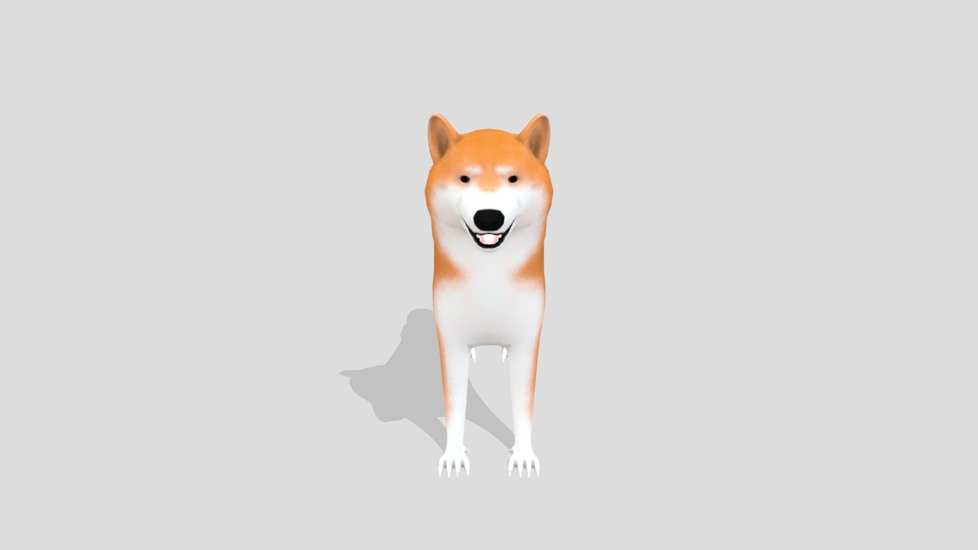 Shiba Inu - Buy Royalty Free 3D model by 3dbowl [6de7c8f] - Sketchfab Store