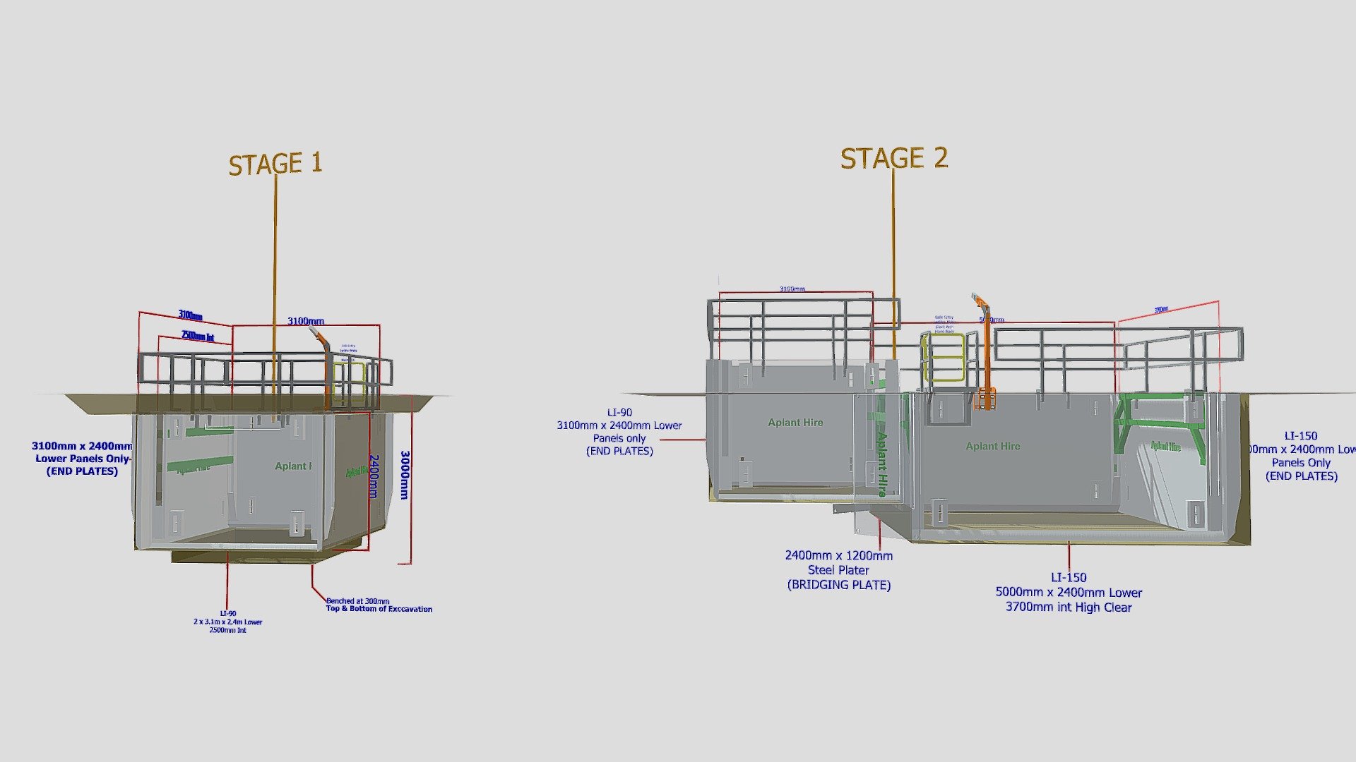 Sewer Rising Main Discharge MH37600 Stage 1 & 2 - 3D model by Aplant ...