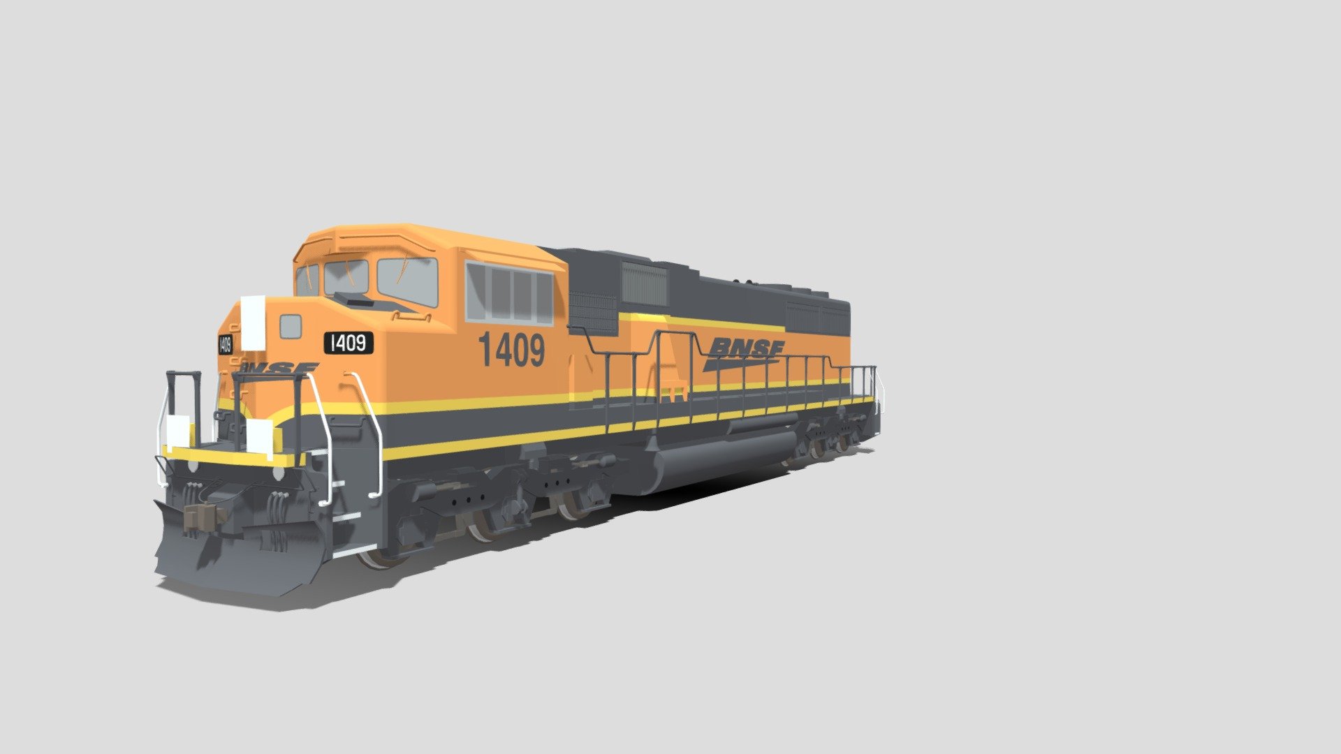 EMD SD60M bnsf - Download Free 3D model by zairiq zairiq (@zairiqzairiq ...