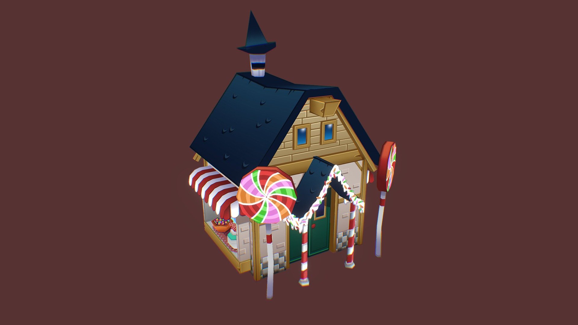 Candy Shop - 3D model by Anne-Cathrin Sachs (@annecathrinsachs ...