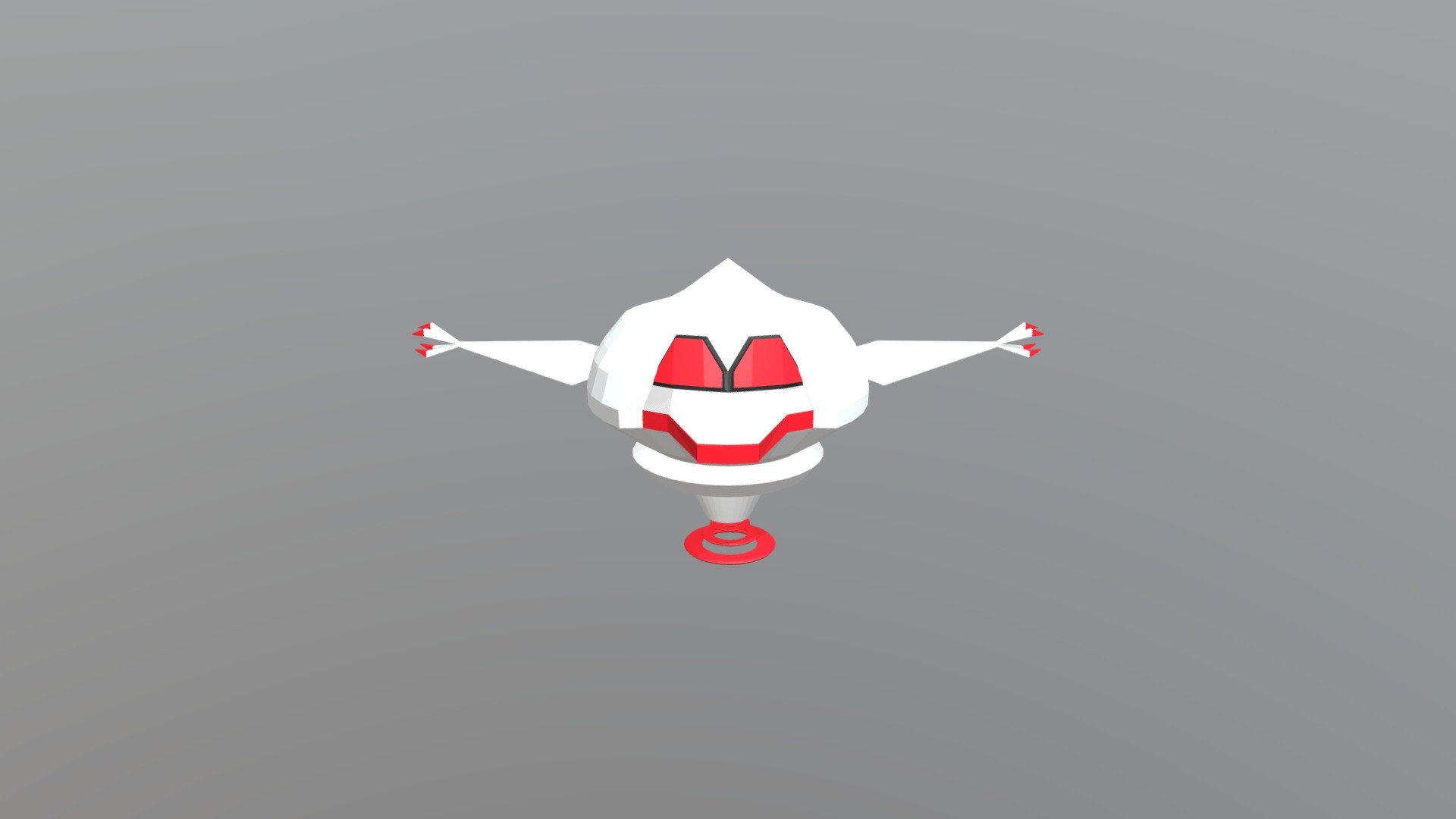 Assignment 4 - Evil Flying Robot - 3D model by Eashvar [6deafce ...
