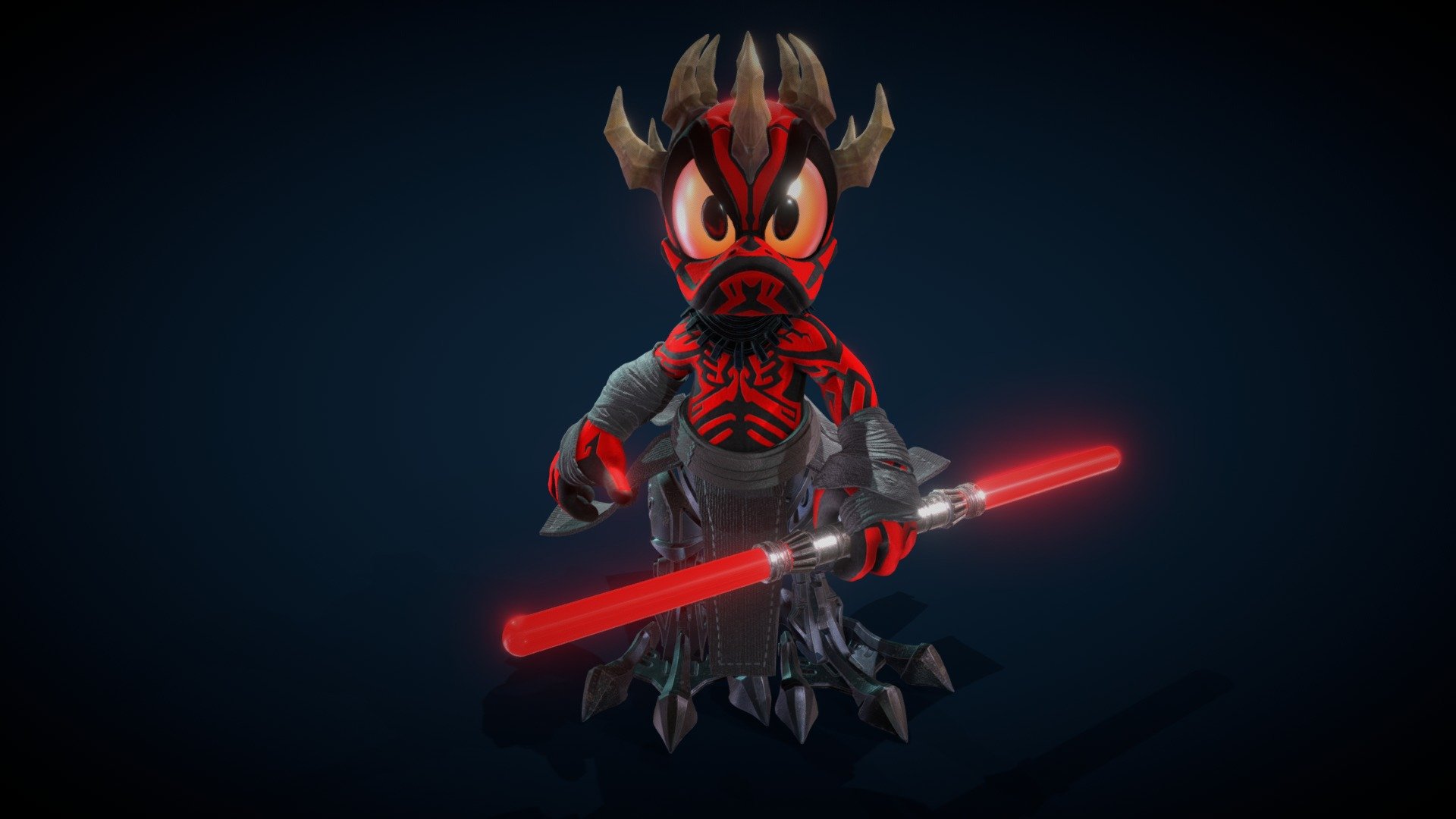 Darth Maul - Disney Infinity Fan Art - 3D model by Fred Pashe ...