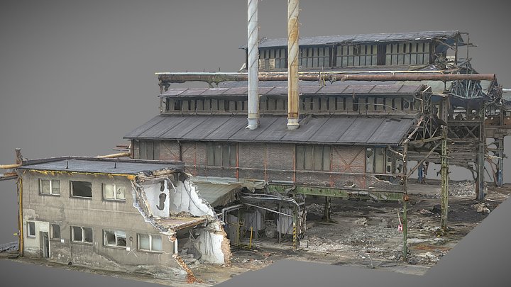 Factory 3D models - Sketchfab
