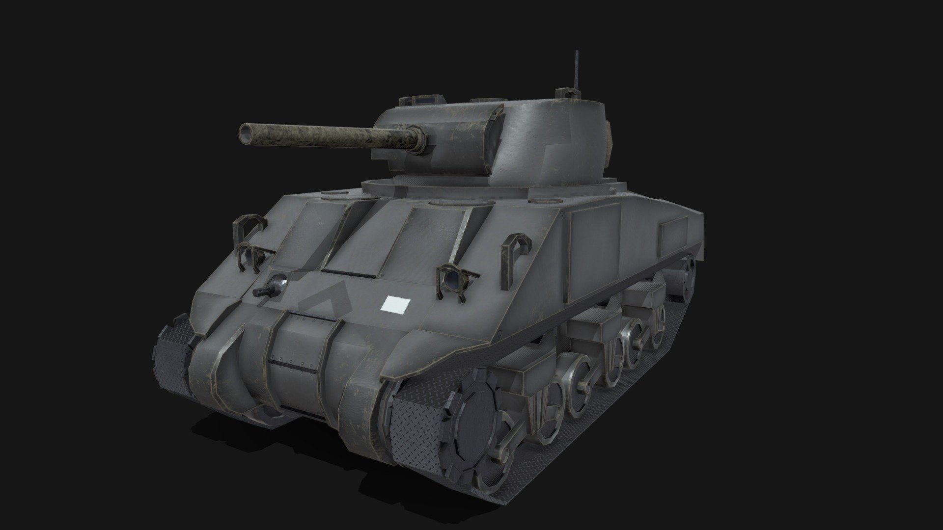 m4 sherman tank low poly - Download Free 3D model by leoxx300 [6deccb9 ...