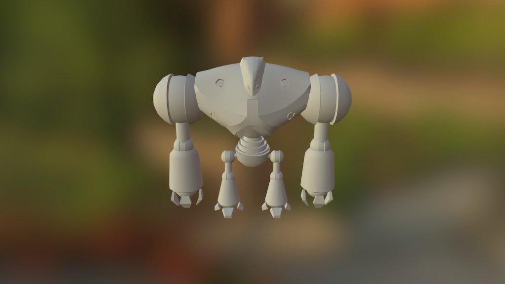 Robot V2 - 3D model by Matthew Meyers (@darthobsidian) [6dee865 ...