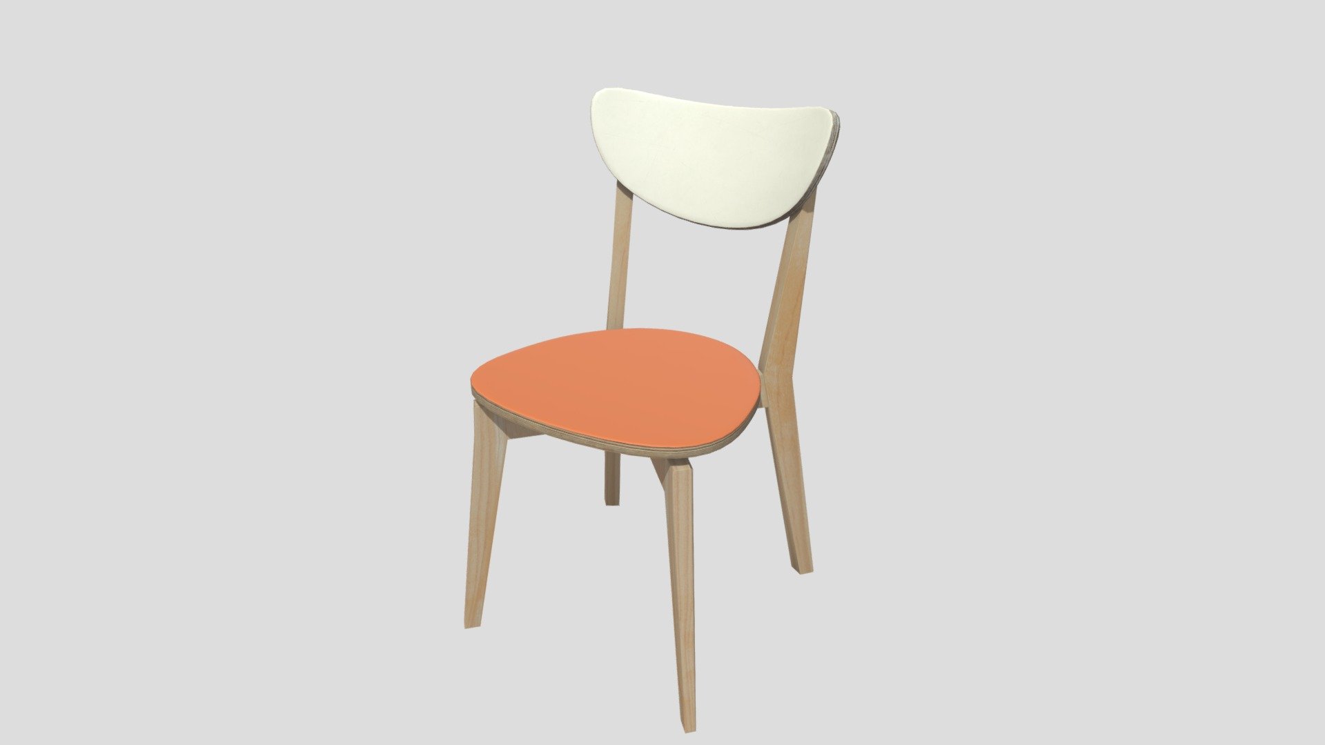 Cafe Chair_7 - Buy Royalty Free 3D model by rebuilderai (@RebuilderAI ...