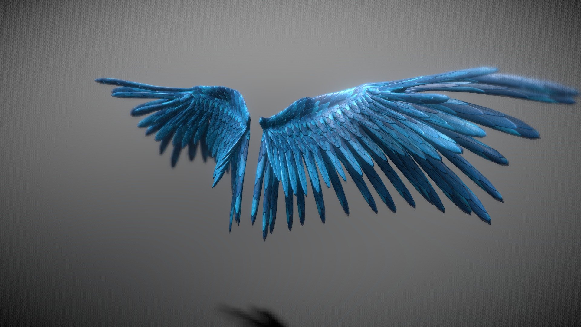 Feather Wings - 3D model by kamranhameed050 [6def30b] - Sketchfab