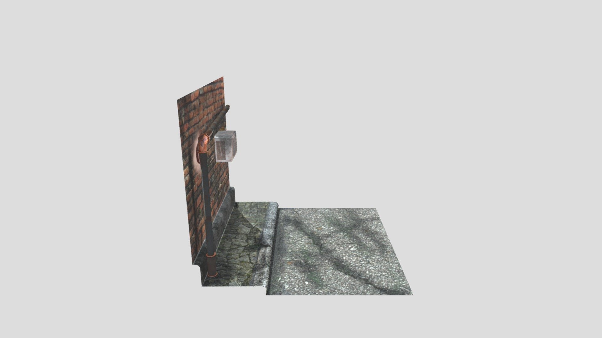 Alley Project - 3D model by dmarinchima [6df1b49] - Sketchfab
