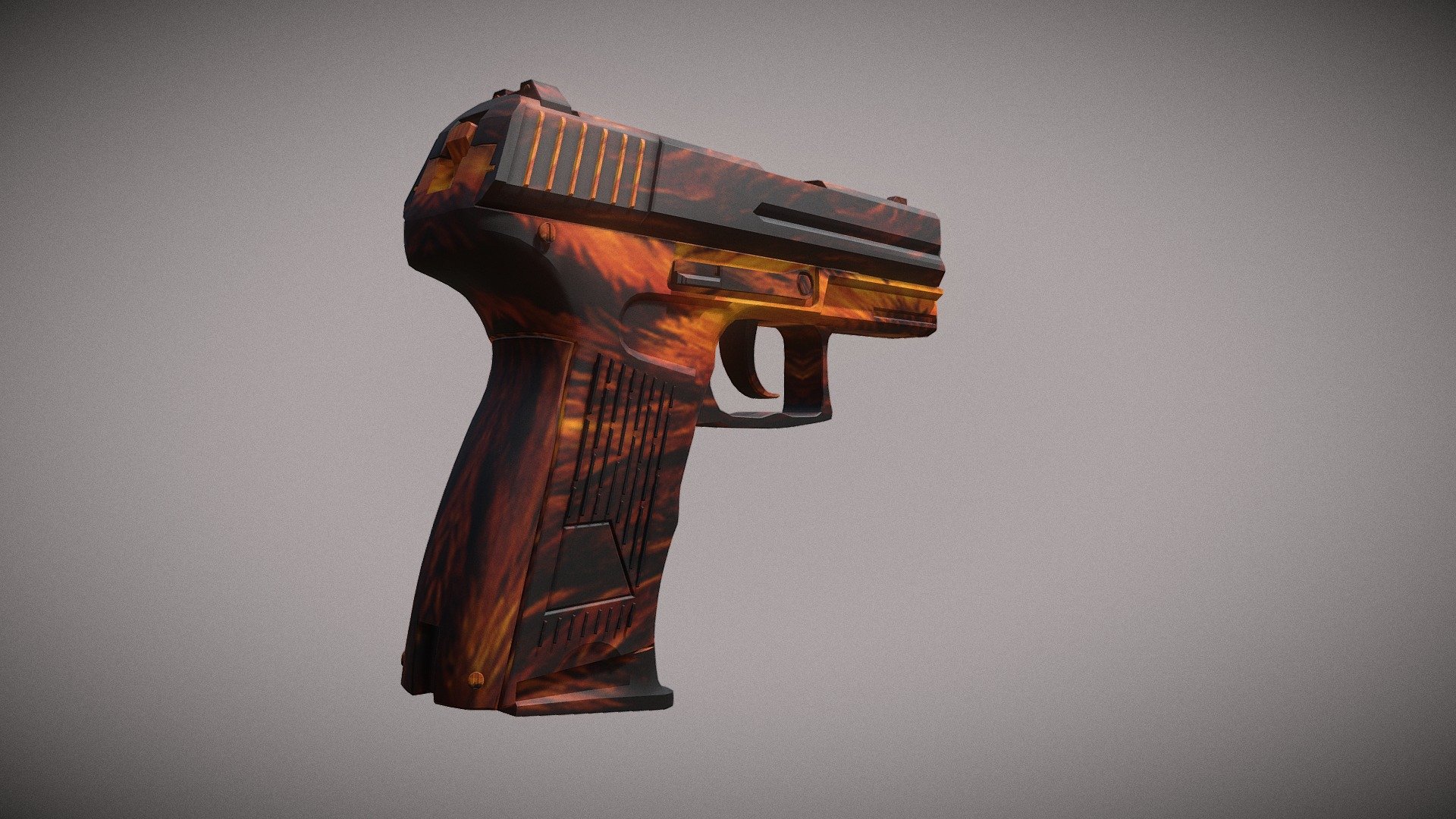 P2000 - Fire Bear - 3D model by Junitre [6df1c4c] - Sketchfab