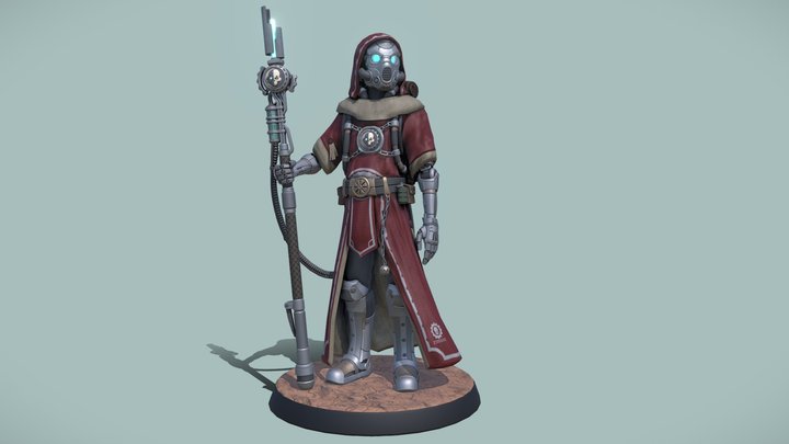Techpriest 3D models - Sketchfab