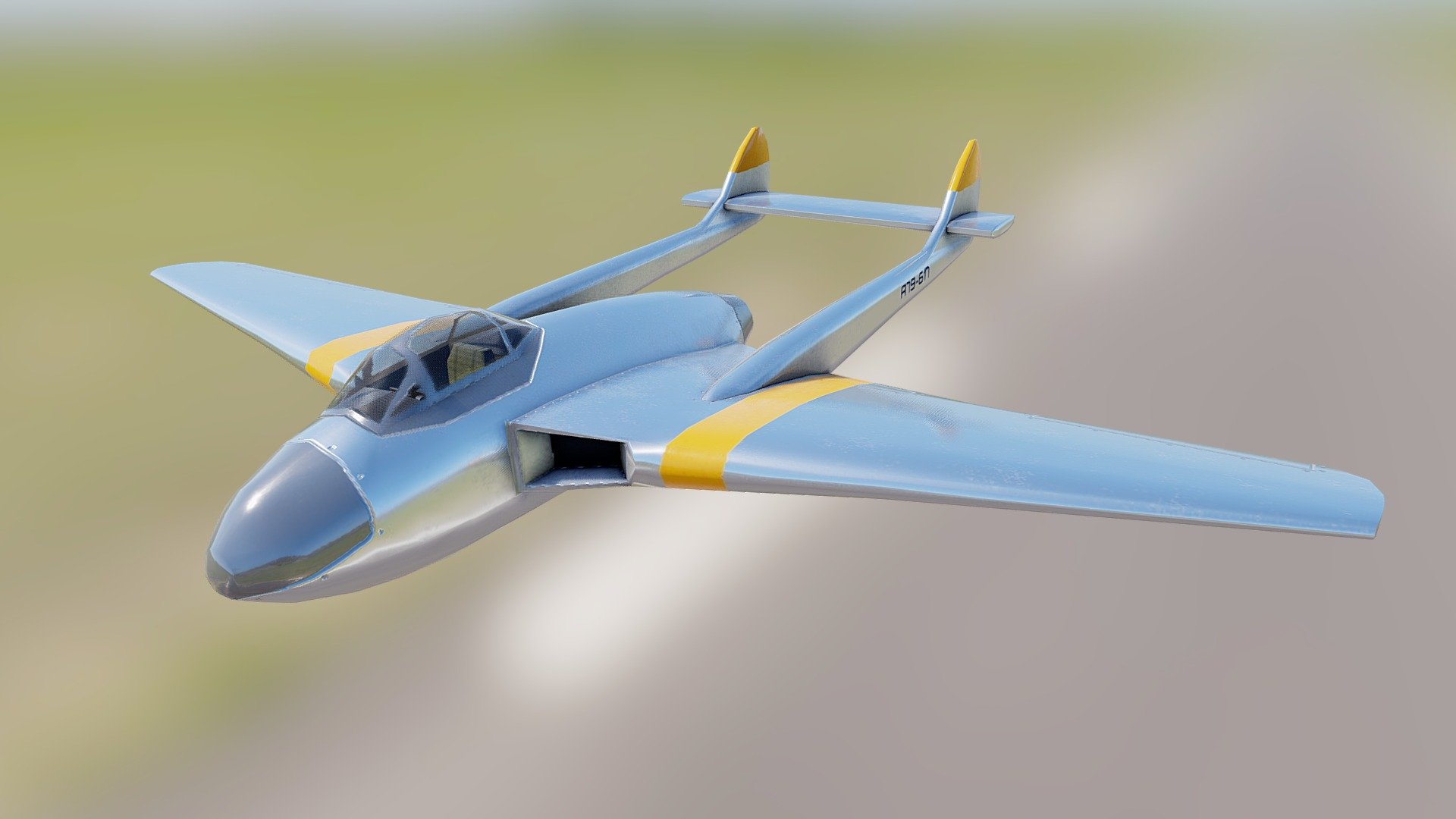 Low Poly Fighter Jet - Download Free 3D model by Catsnap0006 [6df440e ...