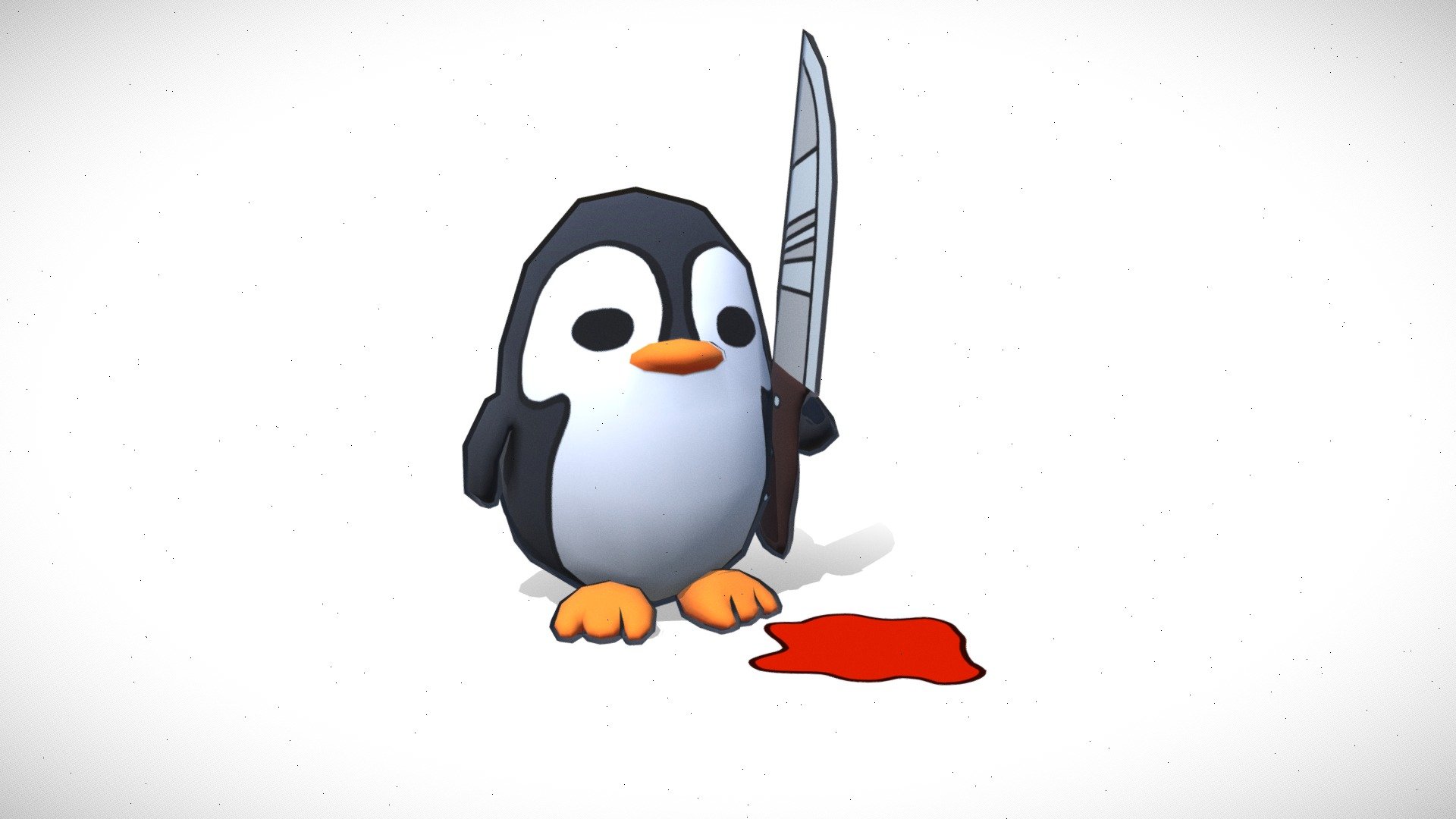 Killer Penguin - 3D model by Gbonn [6df4a39] - Sketchfab