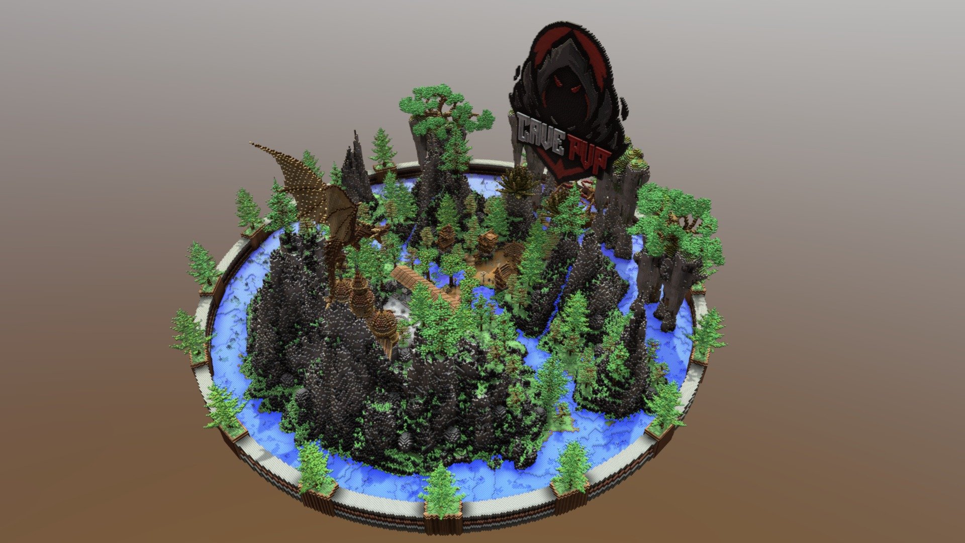 CavePvP Hub - Download Free 3D model by KoraProjects [6df5afb] - Sketchfab
