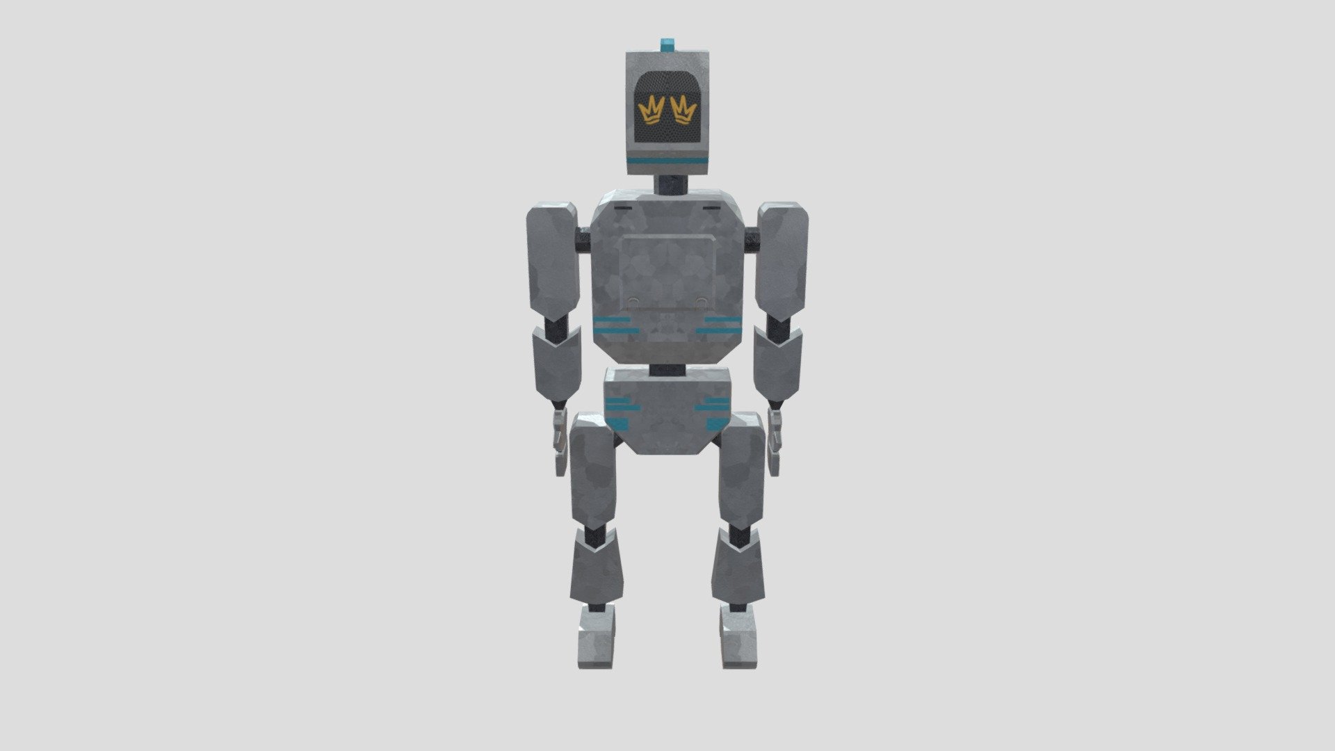 Freindly human helper robot - 3D model by KatEmily [6df5f6a] - Sketchfab