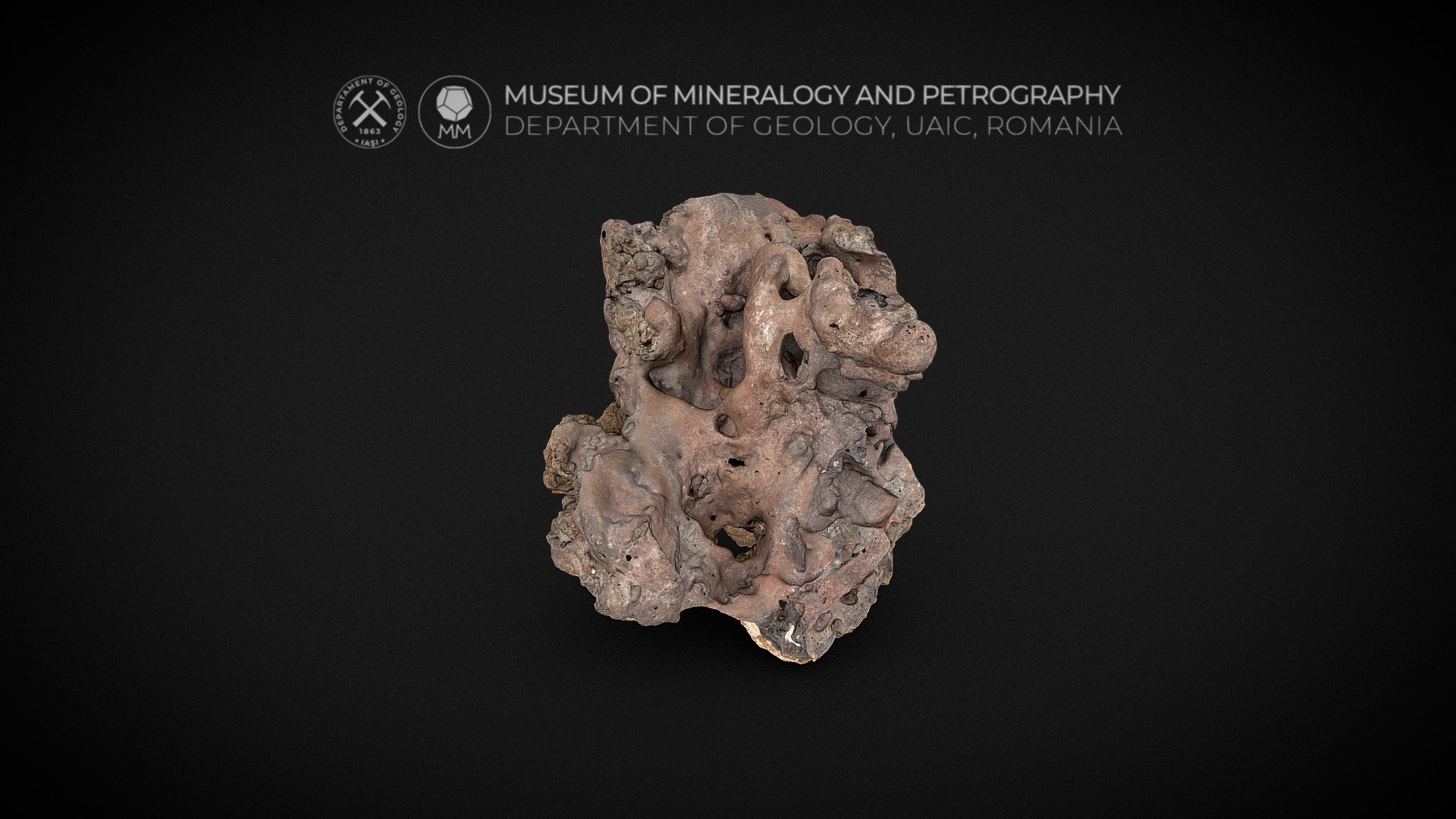 Leucite Tephrite lava flow from Vesuvius - 3D model by Museum of ...