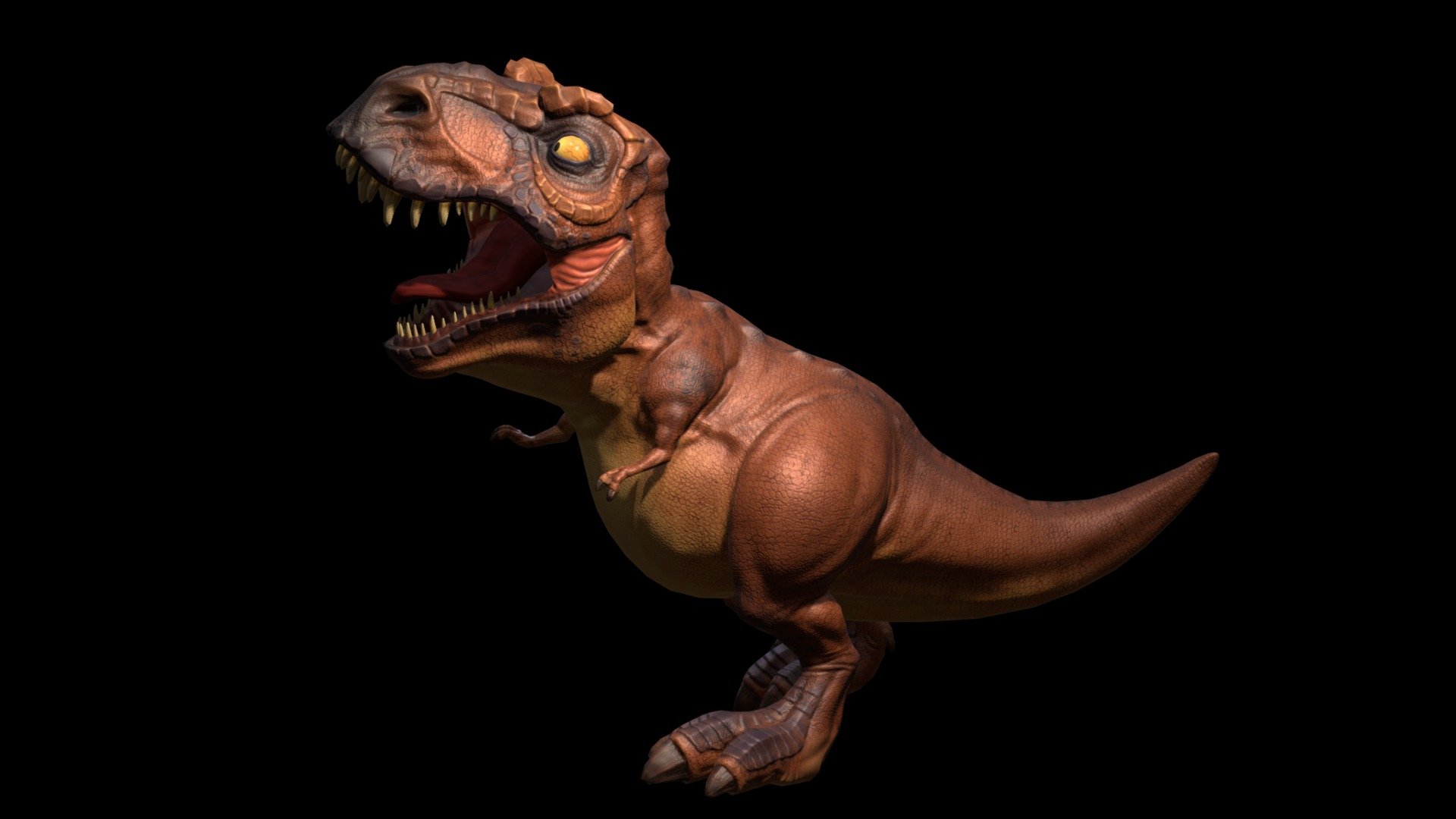 T-Rex - 3D model by Amadeu [6df7064] - Sketchfab